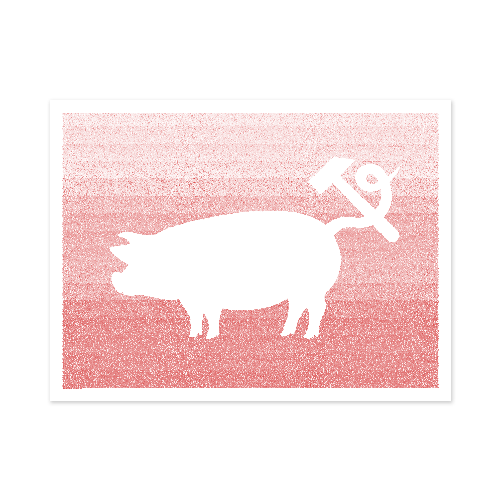 Litographs | Animal Farm | Book Poster