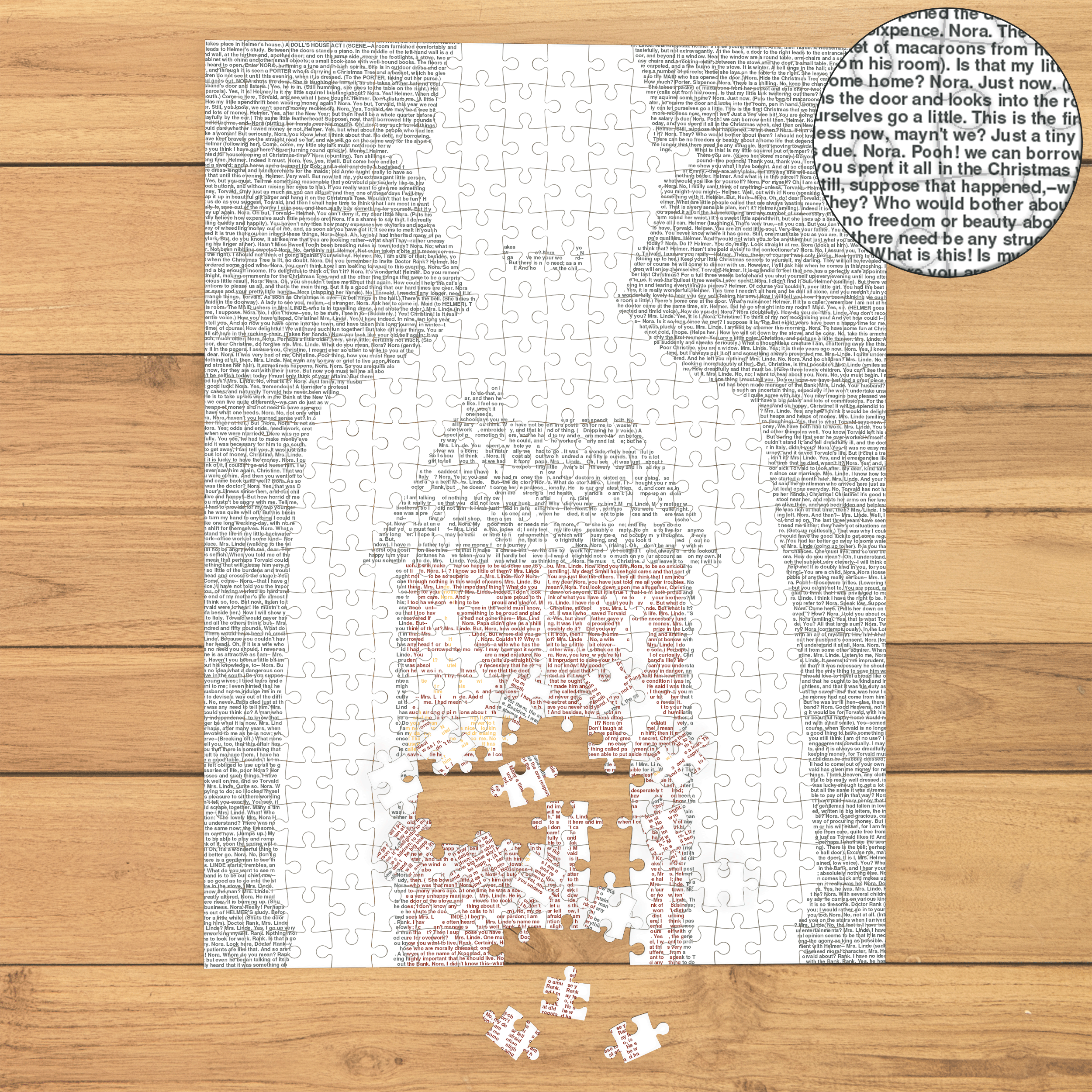Litographs | A Doll's House | Book Puzzle