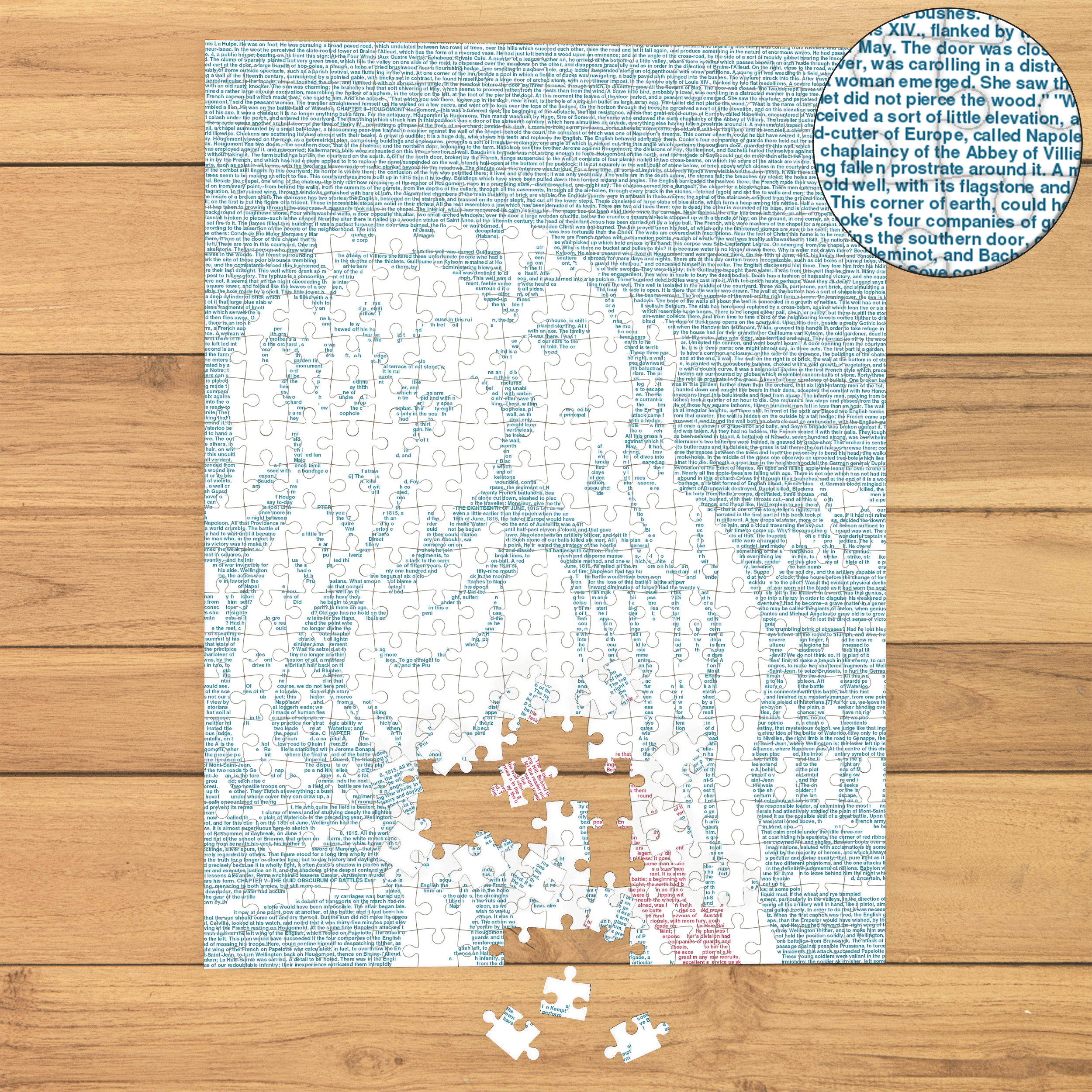 Litographs | Les Misérables | Book Puzzle