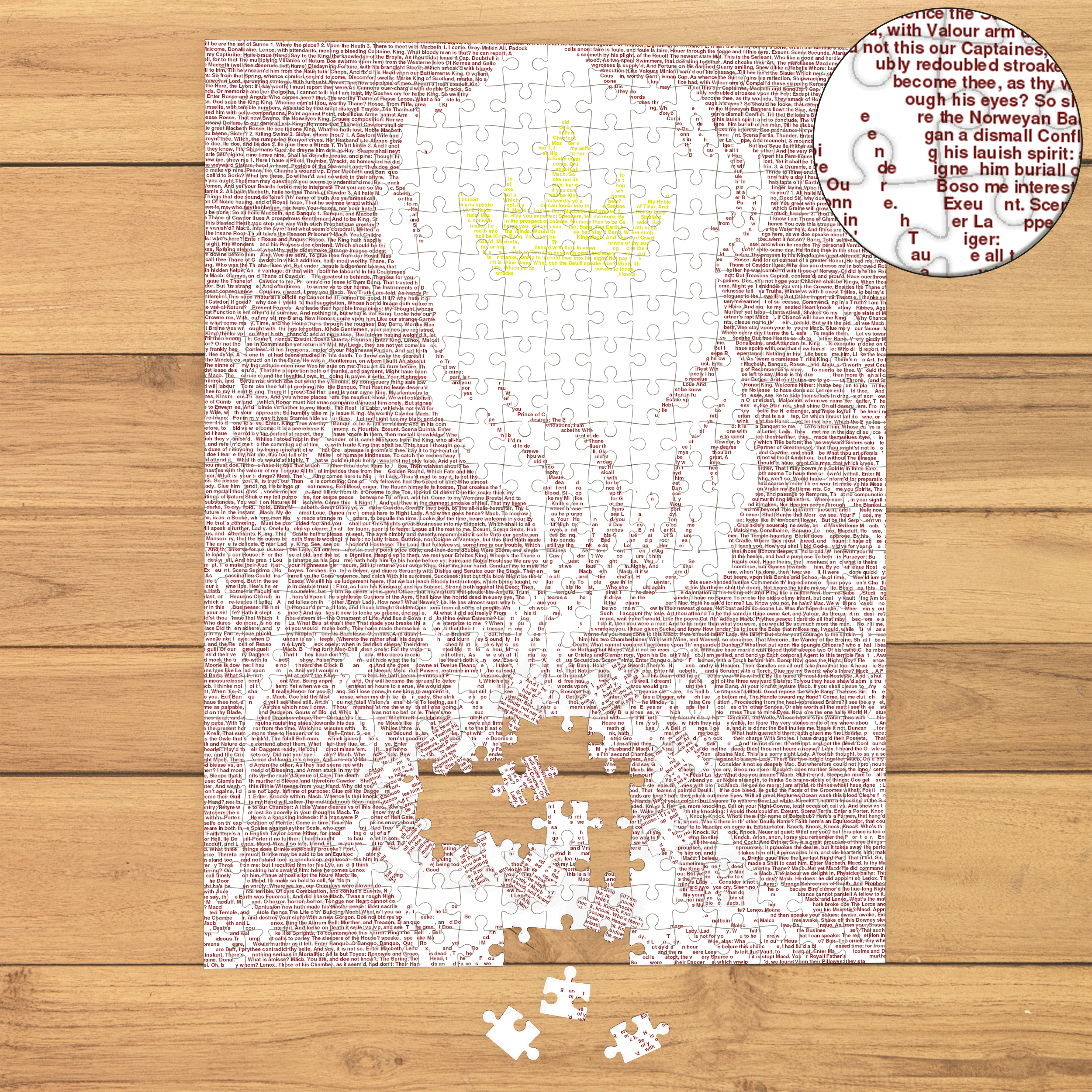 Litographs | Macbeth | Book Puzzle