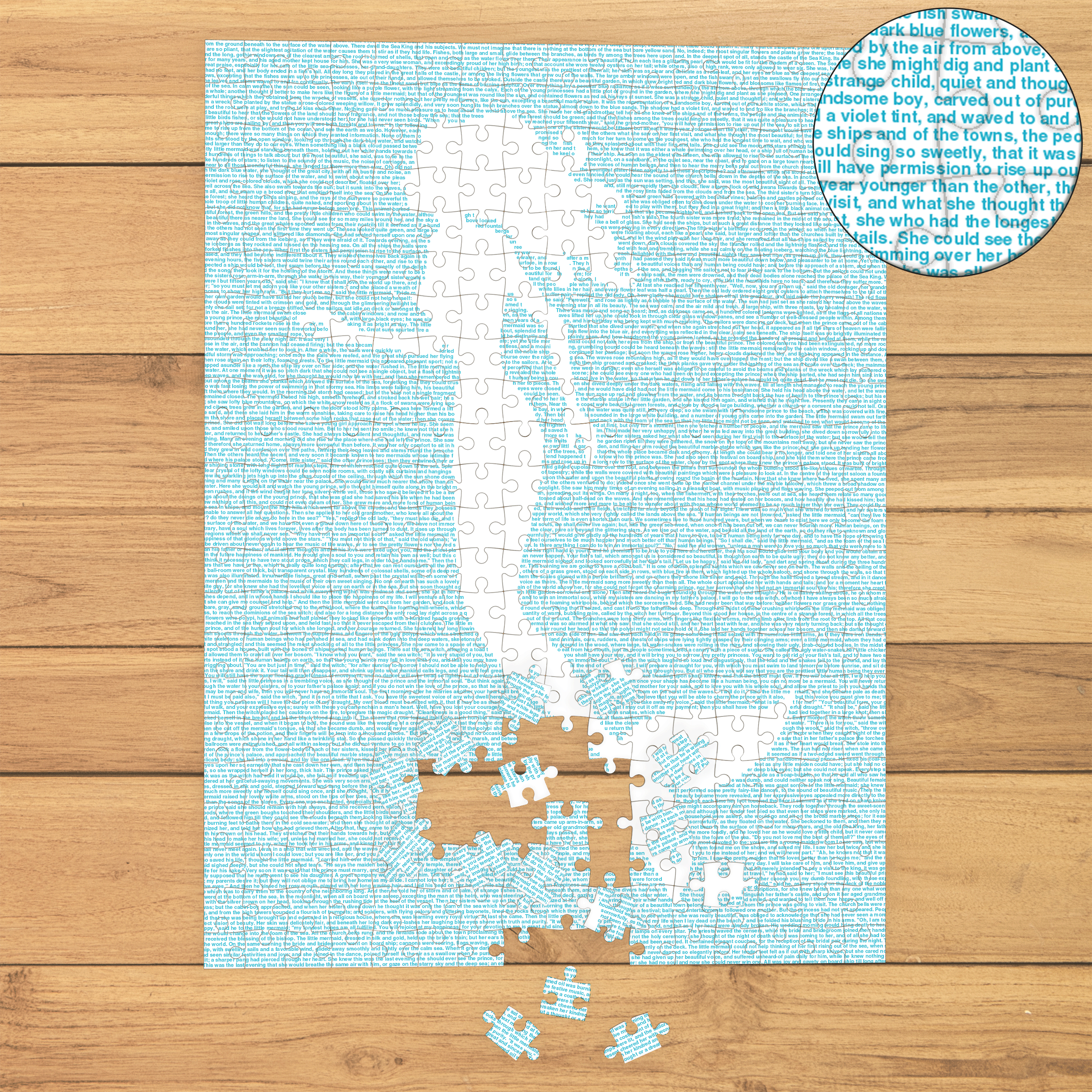 Litographs | The Little Mermaid | Book Puzzle