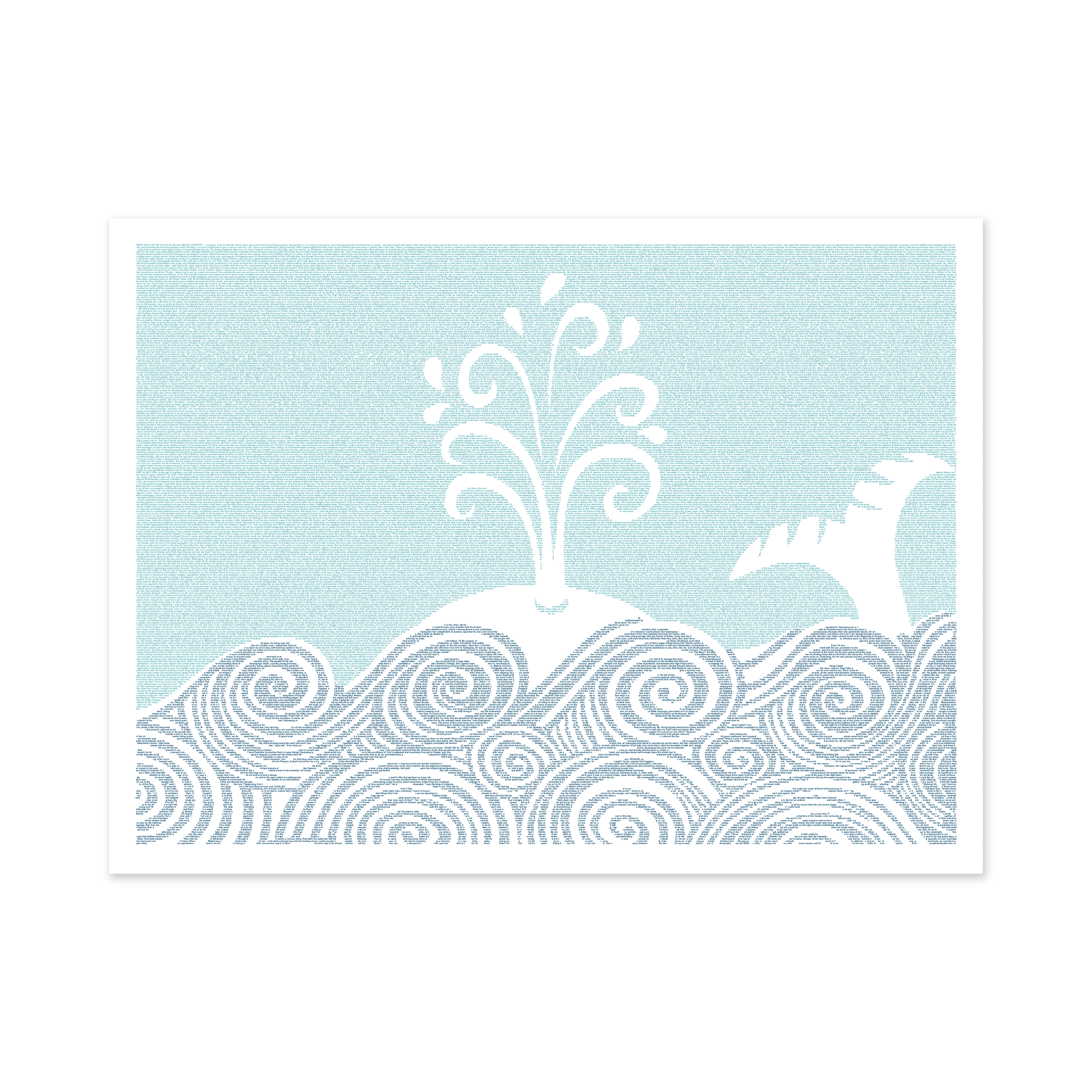 Litographs Moby Dick Book Poster 4880