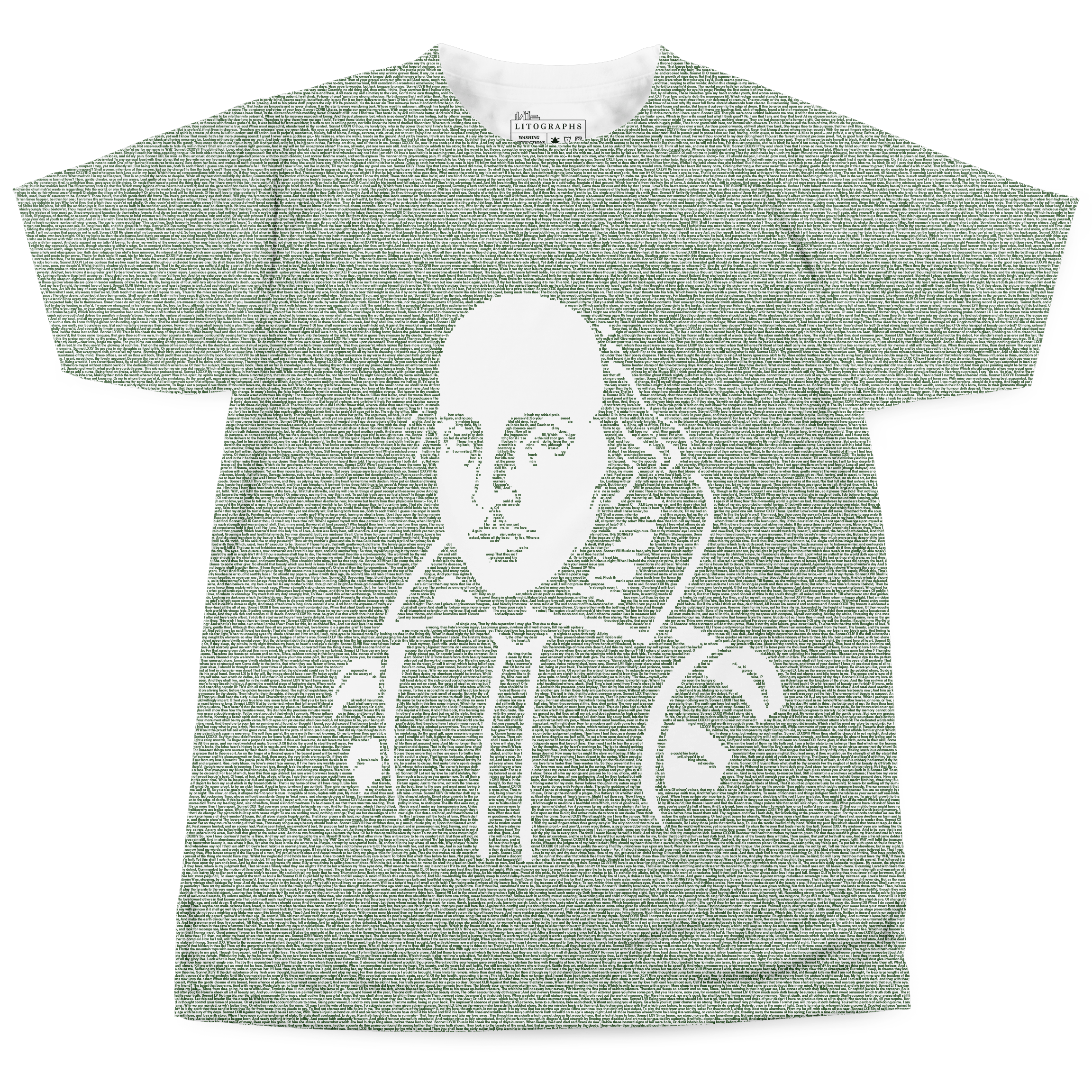 Litographs Shakespeare s Sonnets Book T Shirt