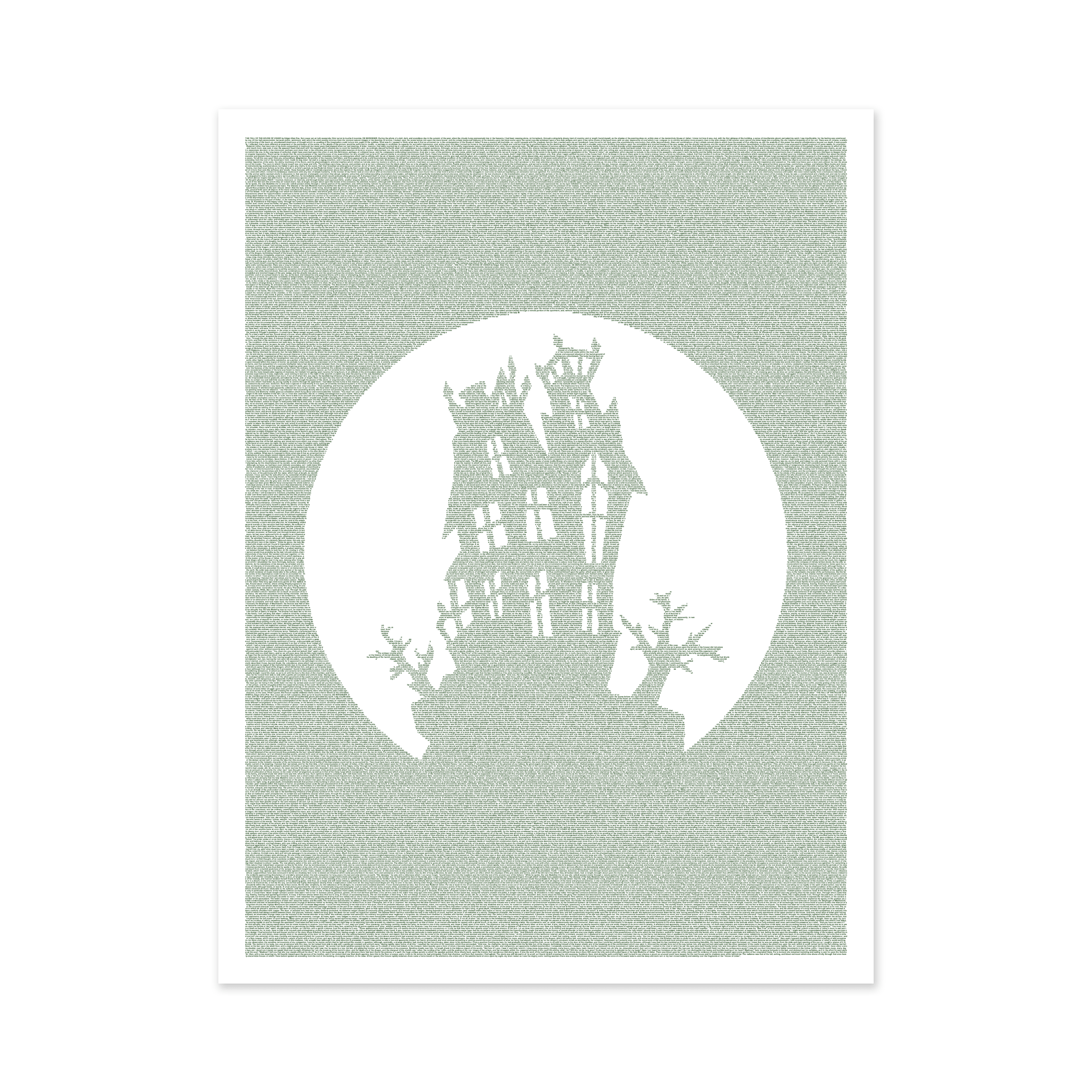 Litographs | The Fall of the House of Usher | Book Poster