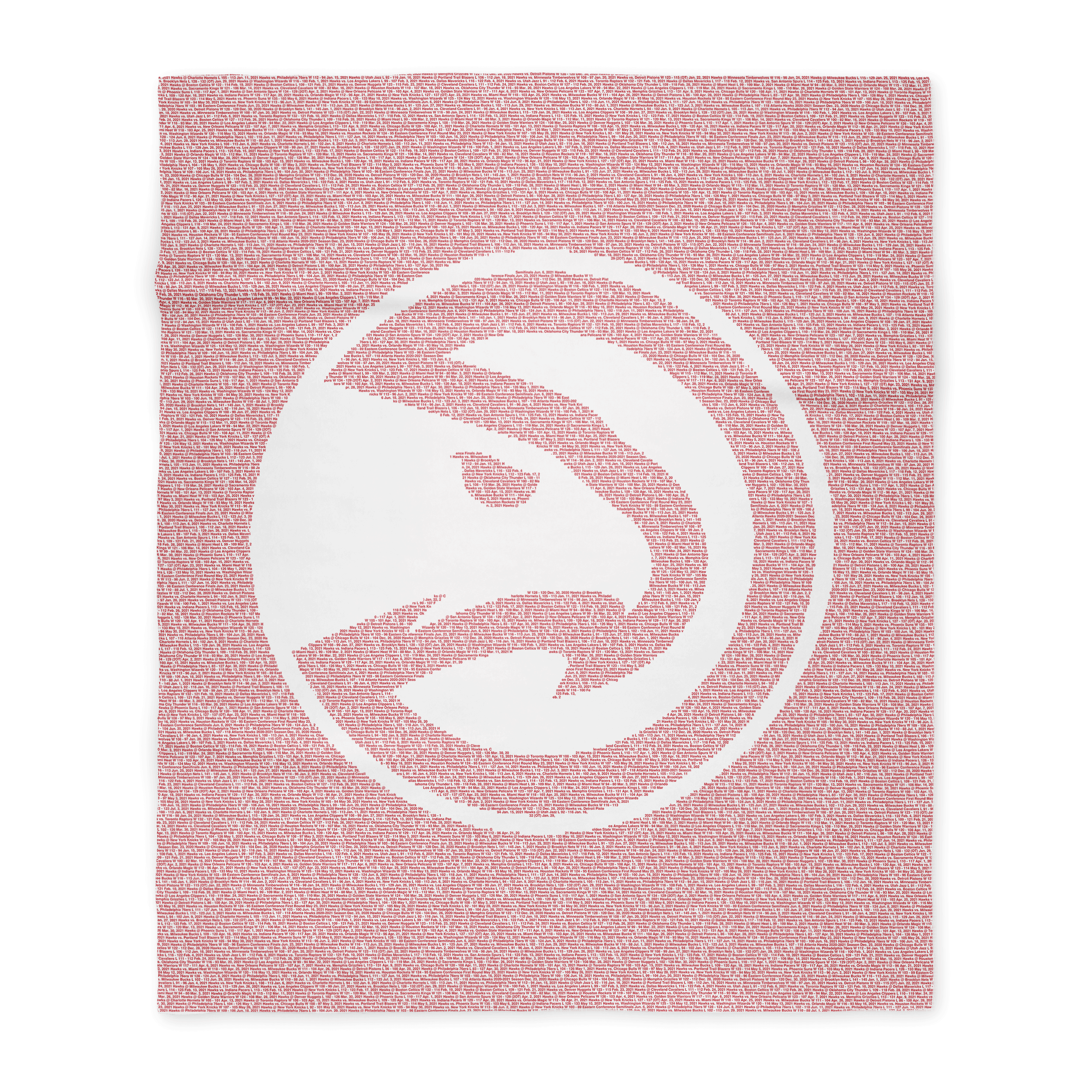 Litographs | Atlanta Hawks | Book Blanket