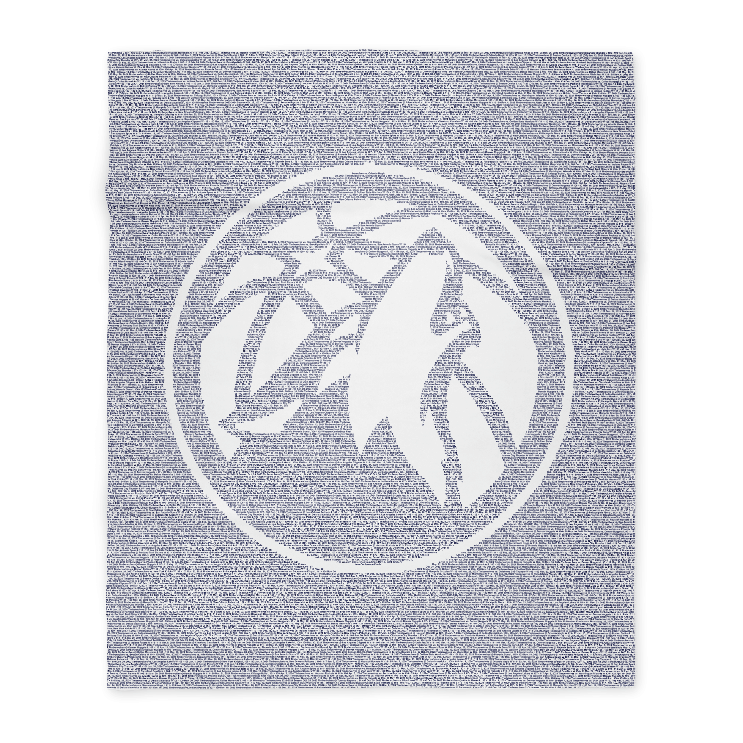 Litographs | Minnesota Timberwolves | Book Blanket
