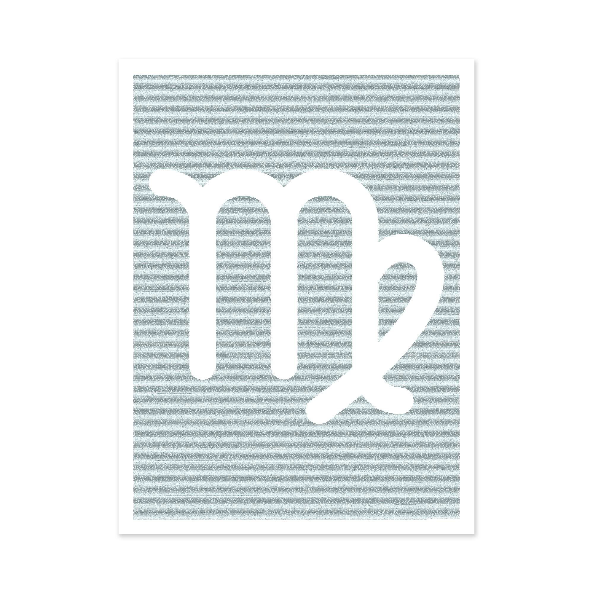 Litographs | Zodiac Signs: Virgo | Book Poster