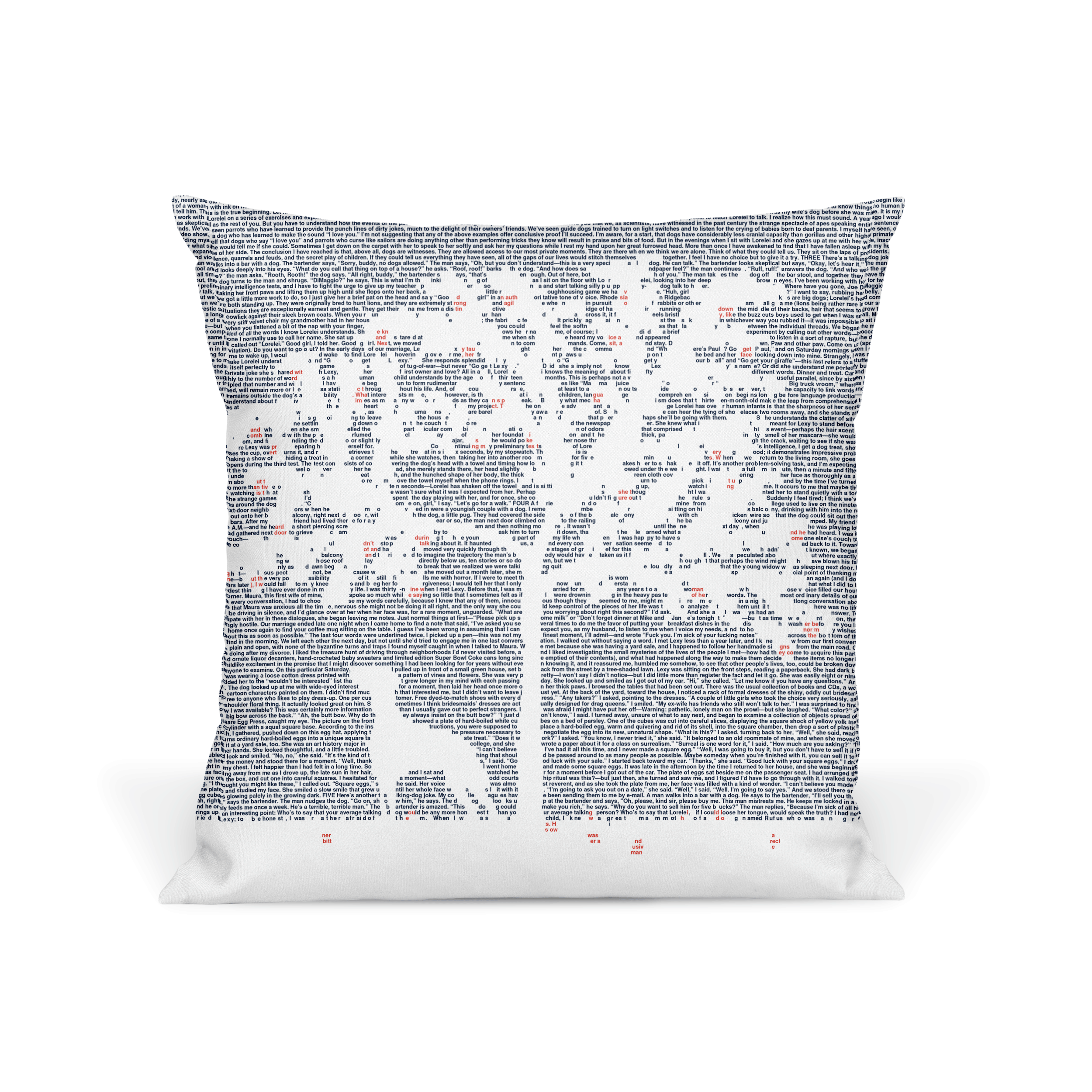 Litographs | The Dogs of Babel | Book Pillow