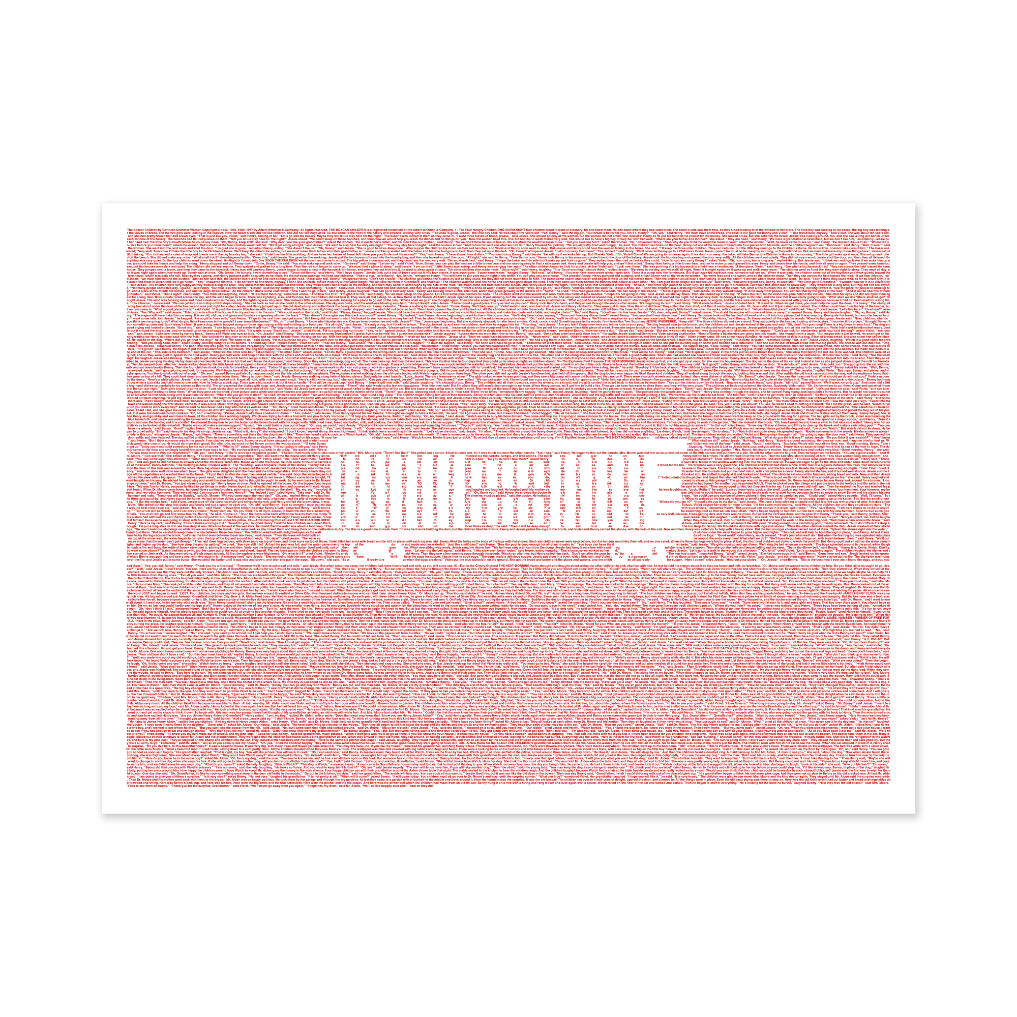 Litographs | The Boxcar Children | Book Poster