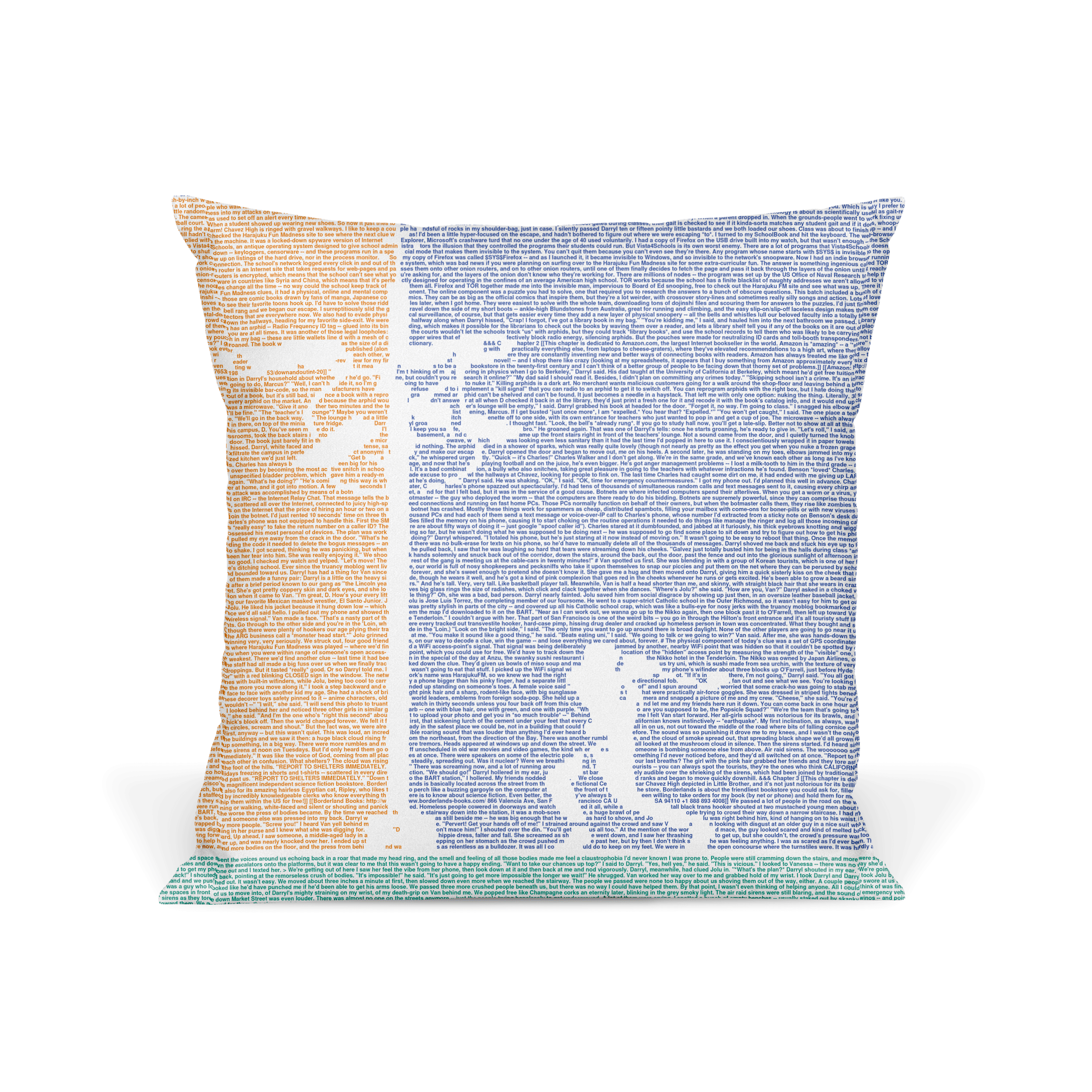 Litographs | Little Brother | Book Pillow