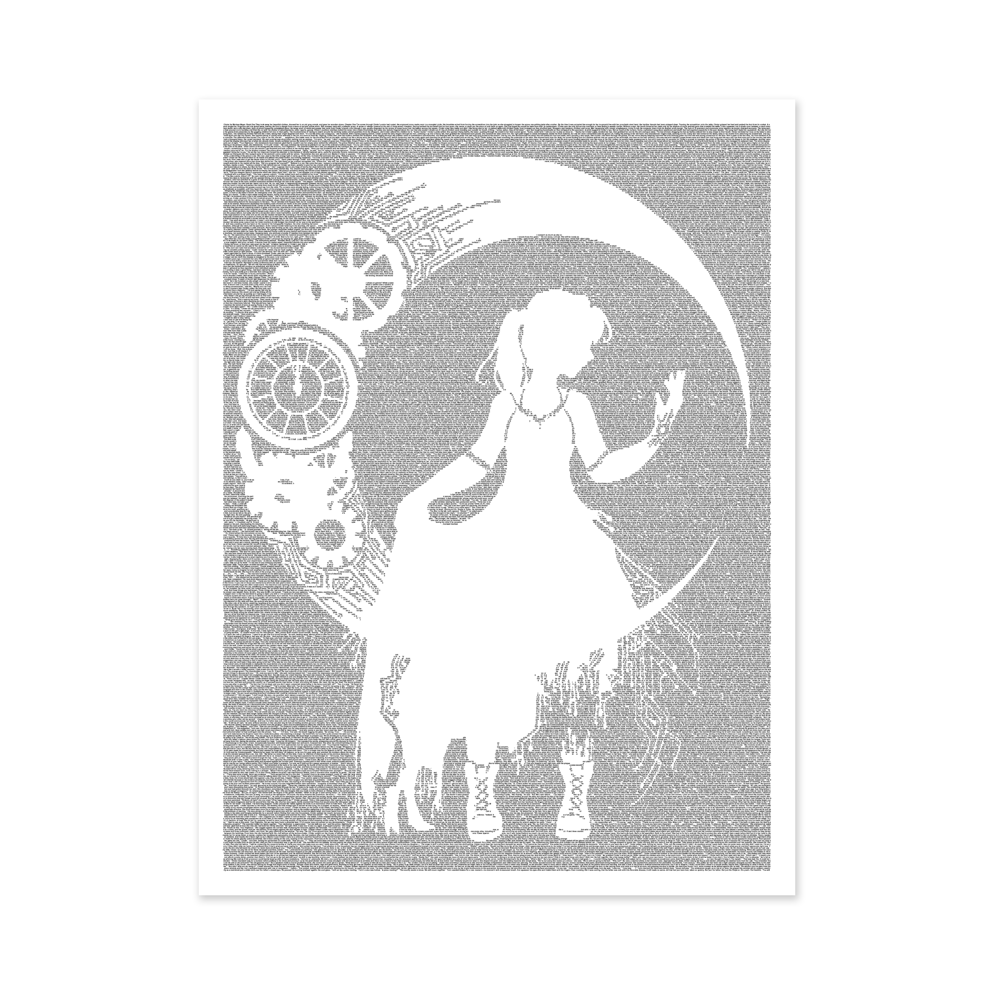 Litographs | Cinder | Book Poster