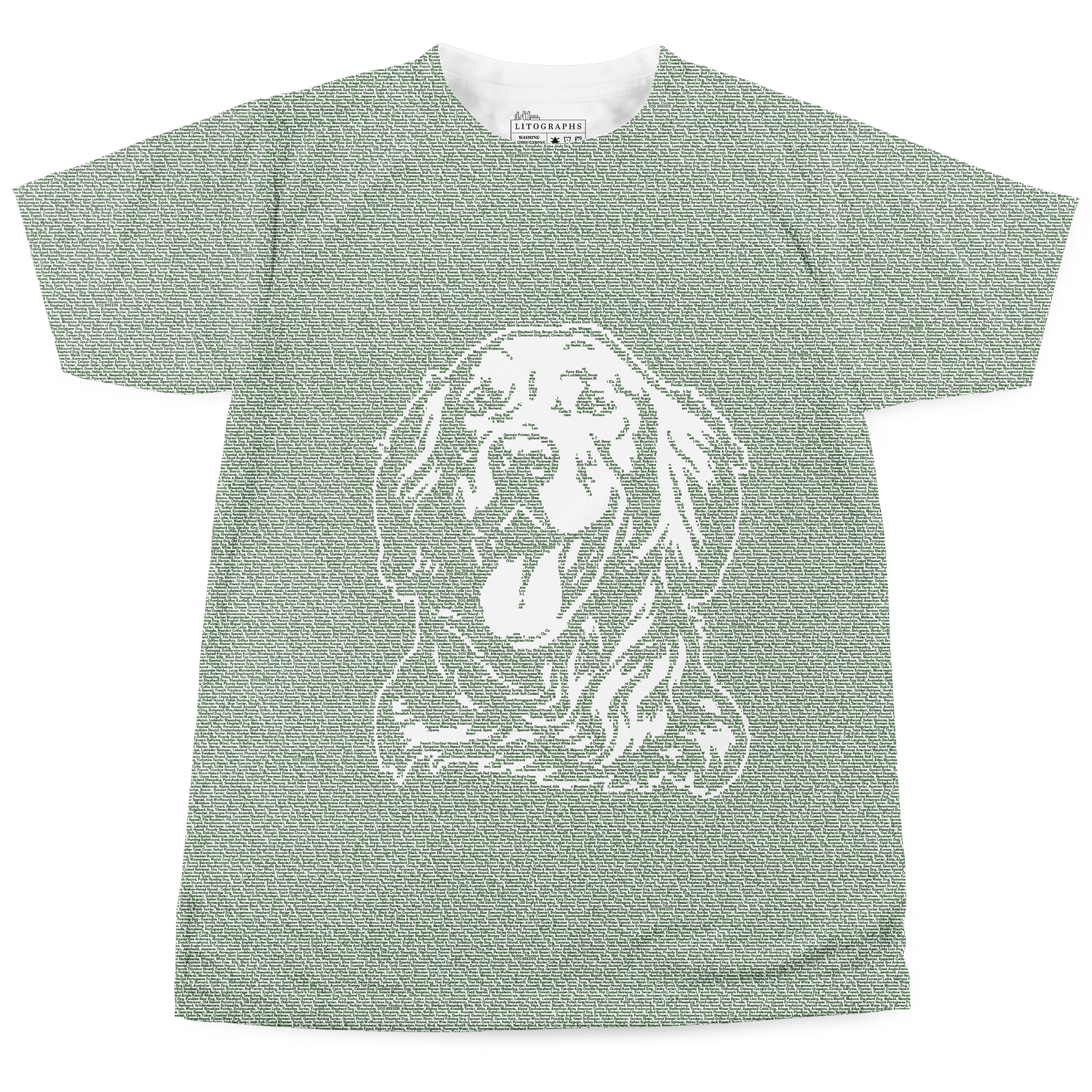 Litographs | Dog Breeds | Book T-Shirt
