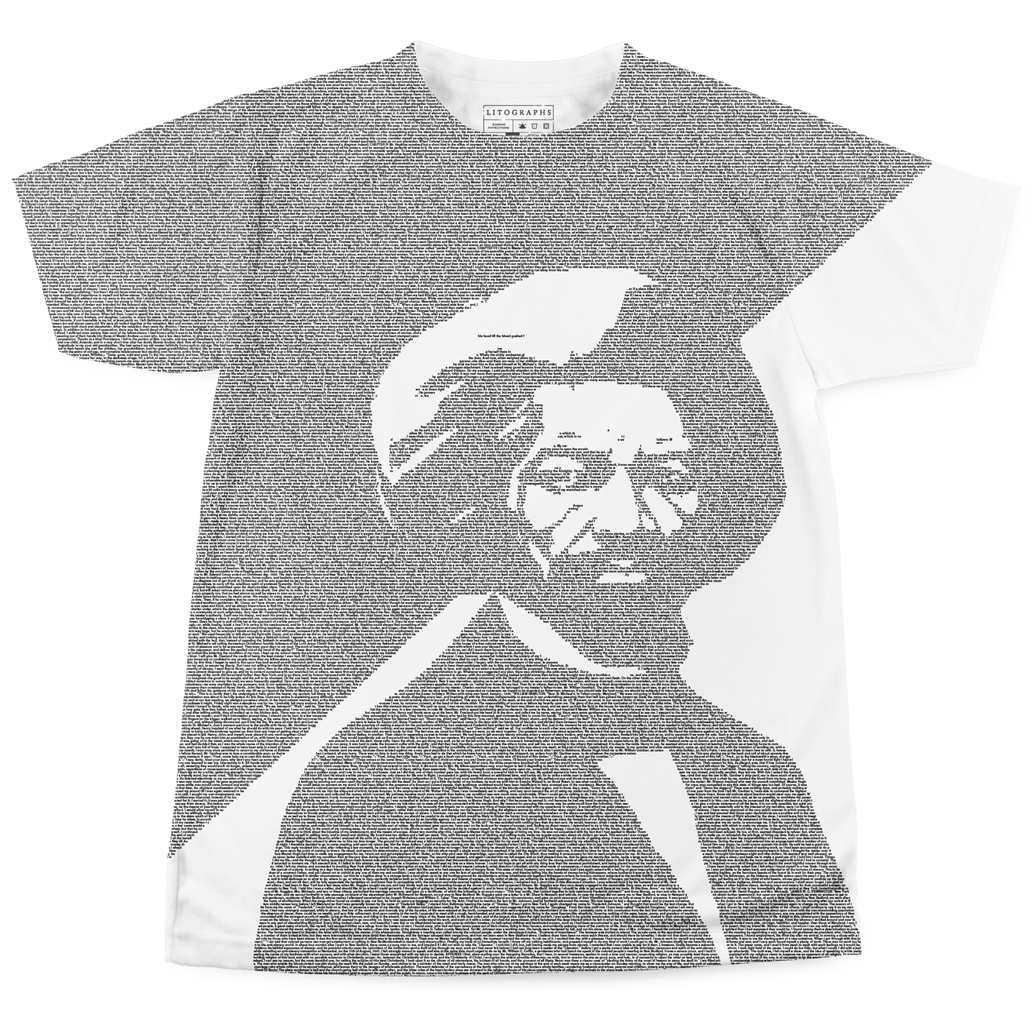 Litographs | Narrative of the Life of Frederick Douglass | Book T-Shirt