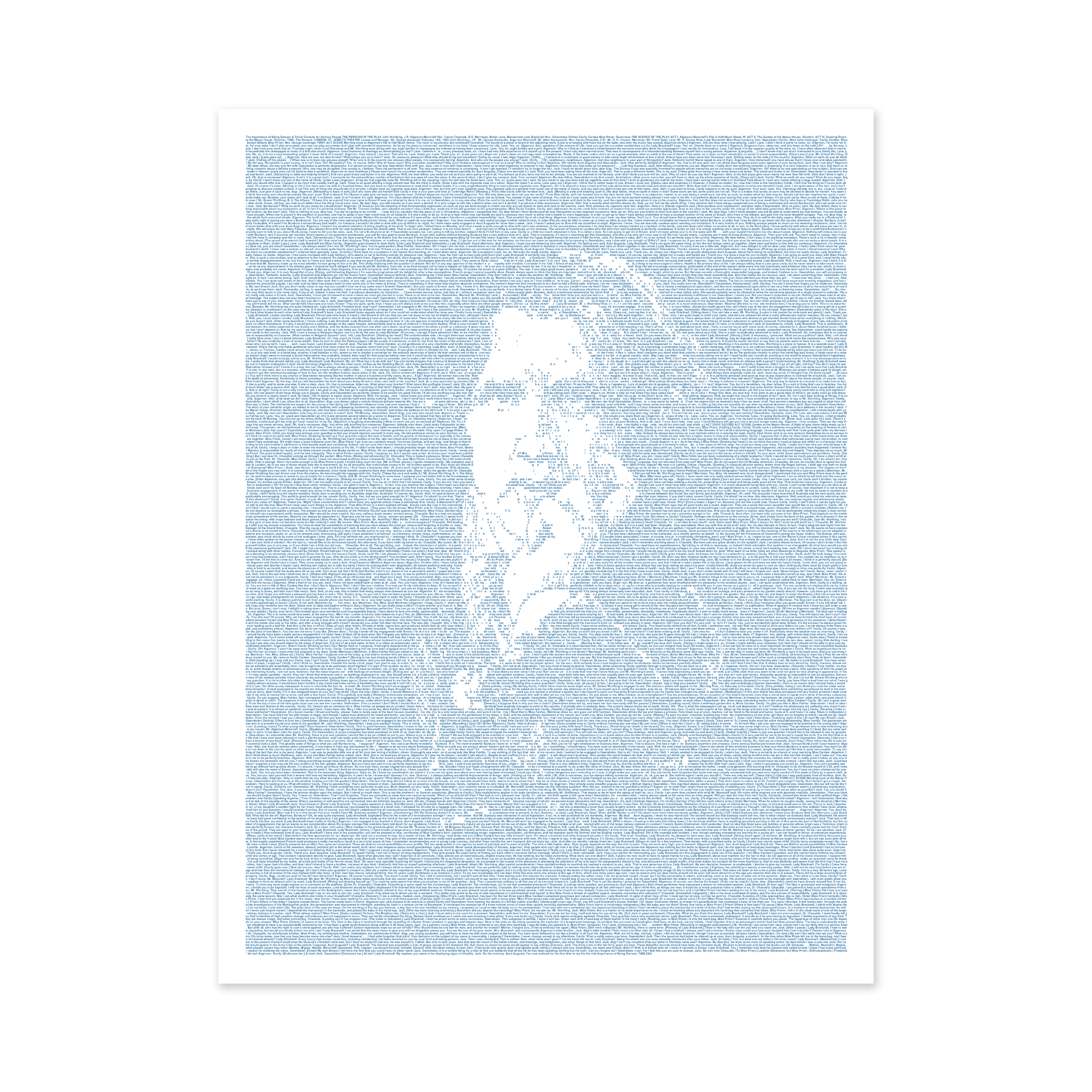Litographs | The Importance of Being Earnest | Book Poster