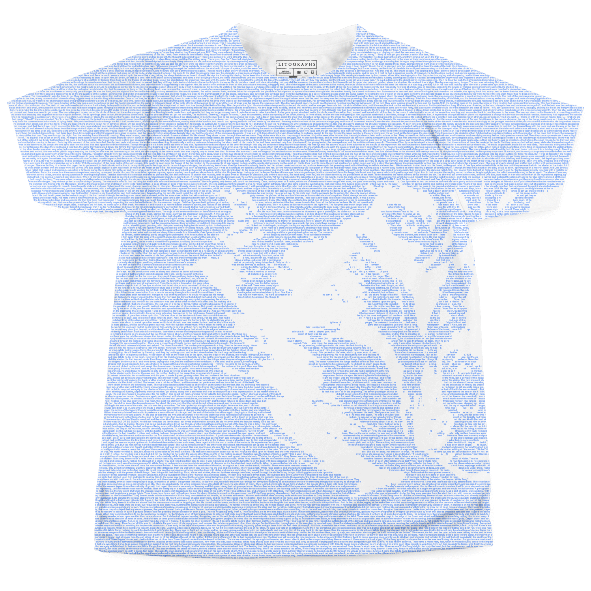 Litographs | White Fang | Book T-Shirt