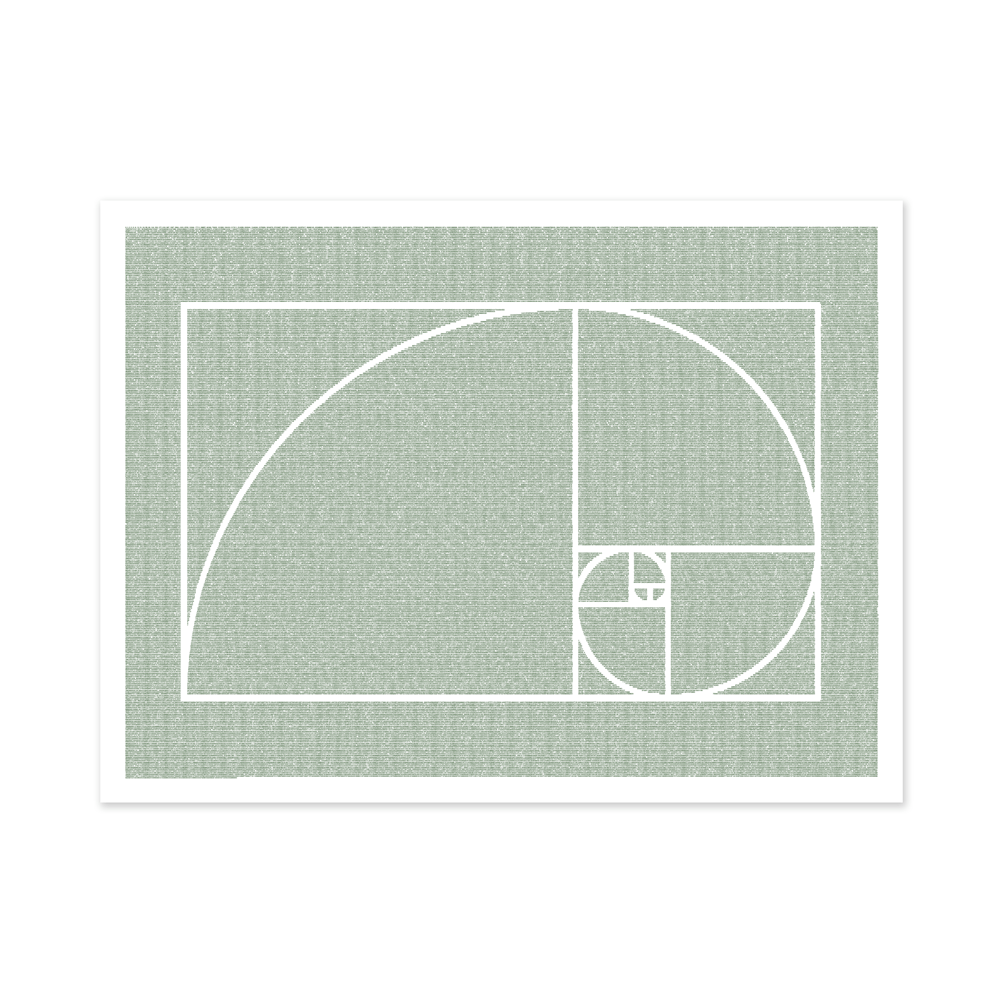 Litographs | Fibonacci Sequence | Book Poster