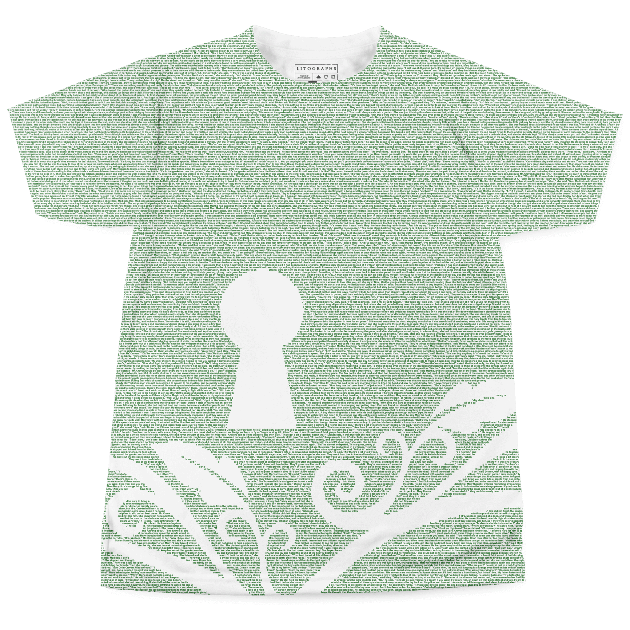 Litographs | The Secret Garden | Book T-Shirt