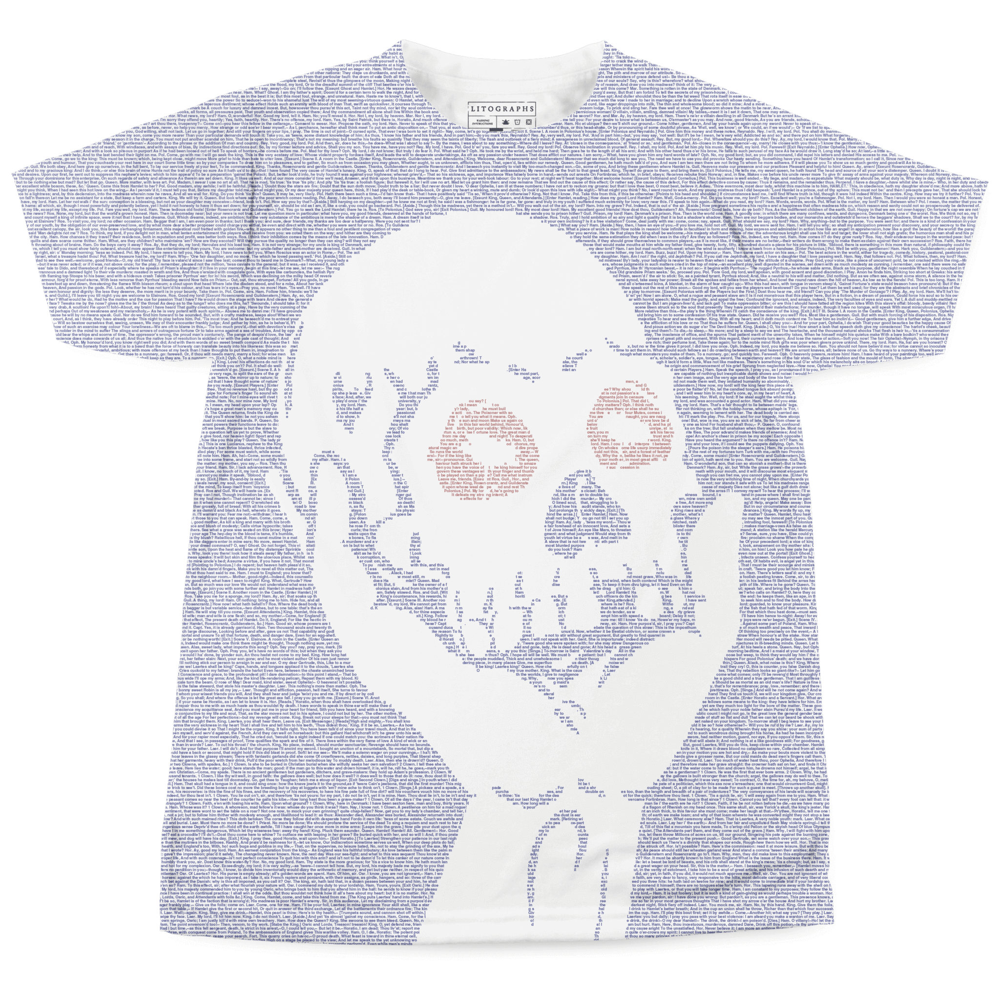 Litographs | Hamlet | Book T-Shirt