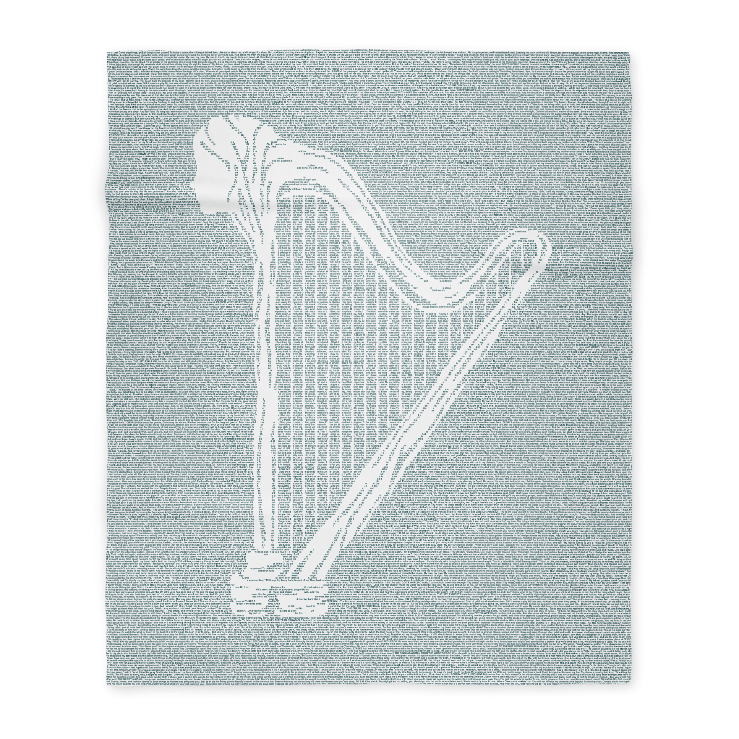 Litographs | The Ballad of the Harp-Weaver and Other Poems | Book Blanket