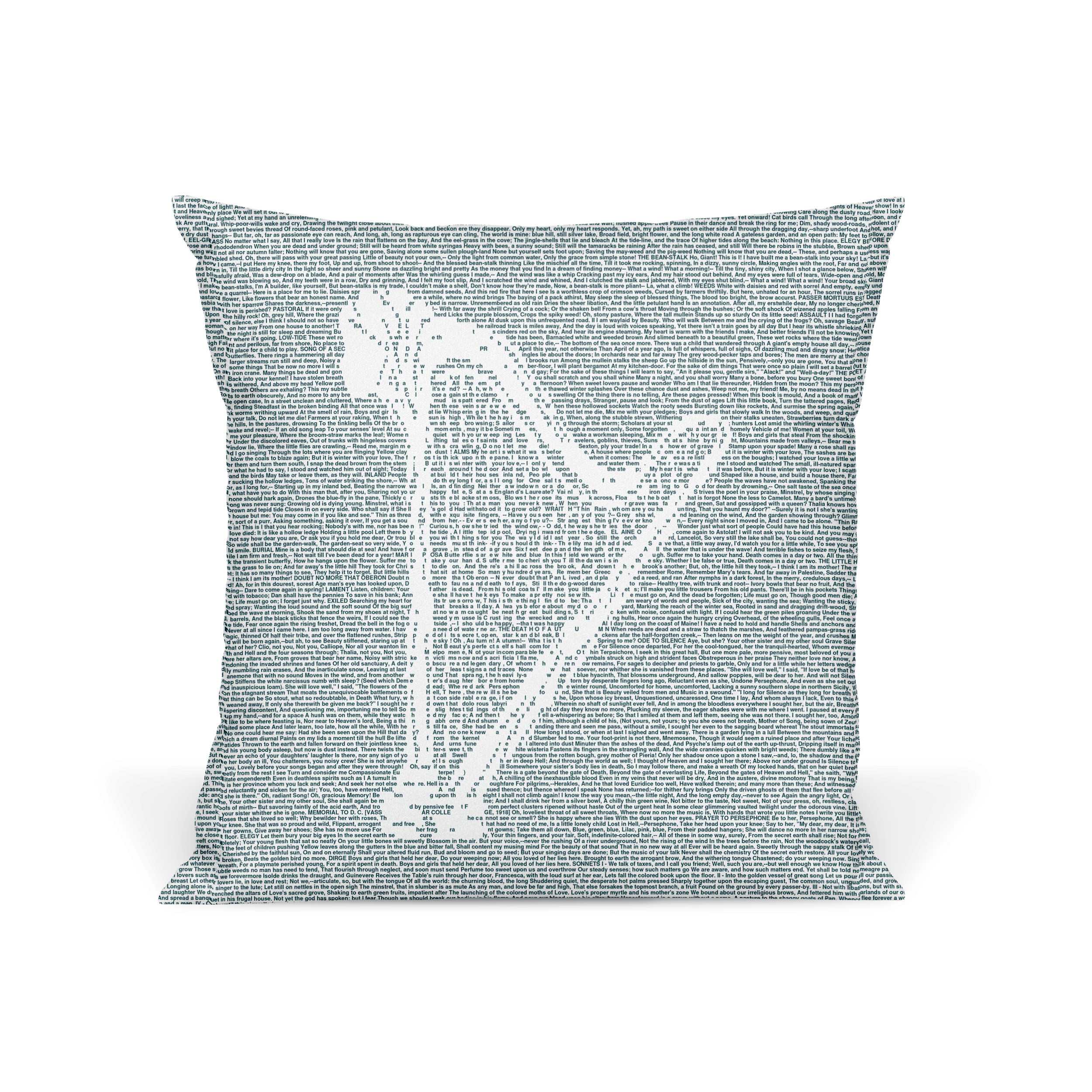 Litographs | The Ballad of the Harp-Weaver and Other Poems | Book Pillow