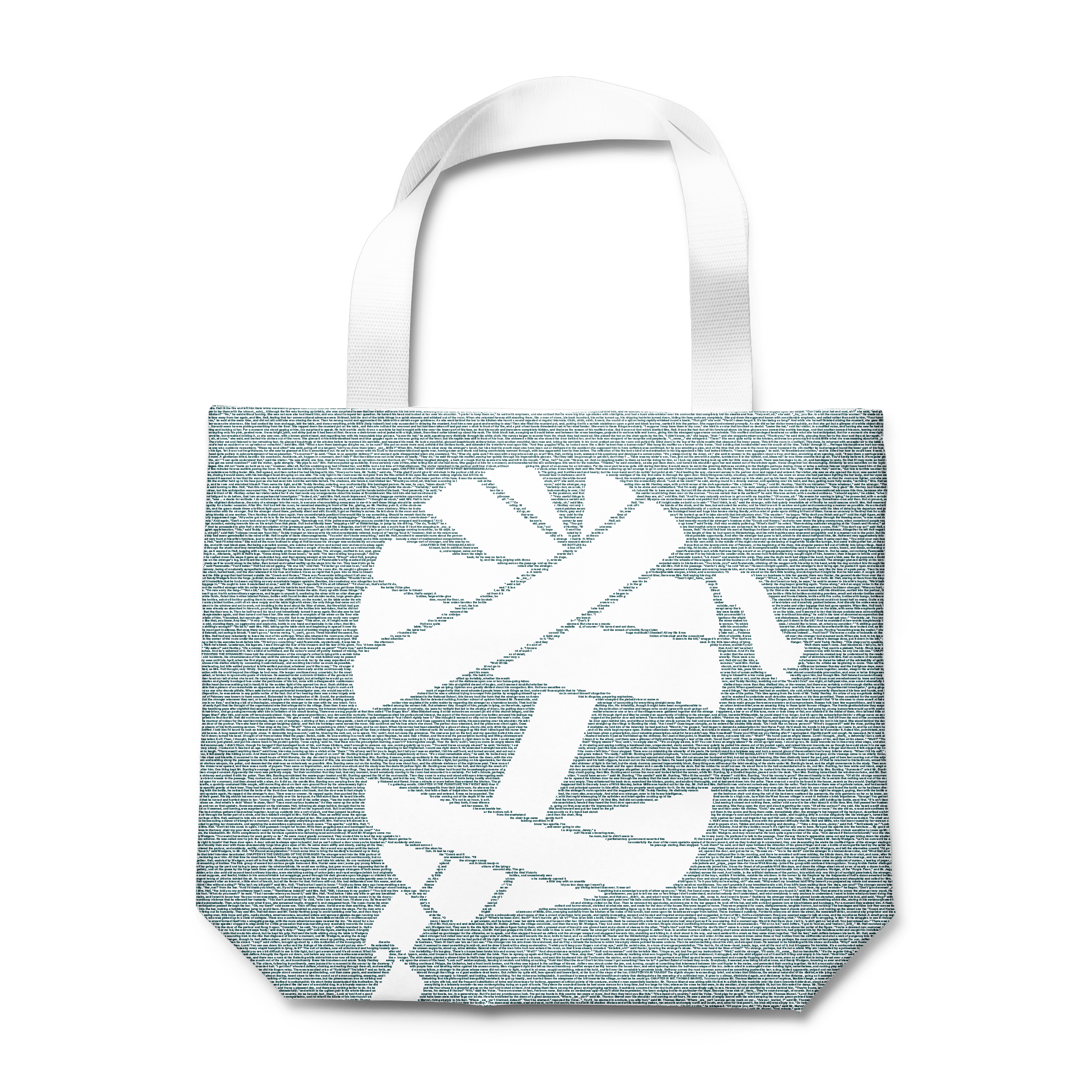 Litographs | The Invisible Man | Book Tote