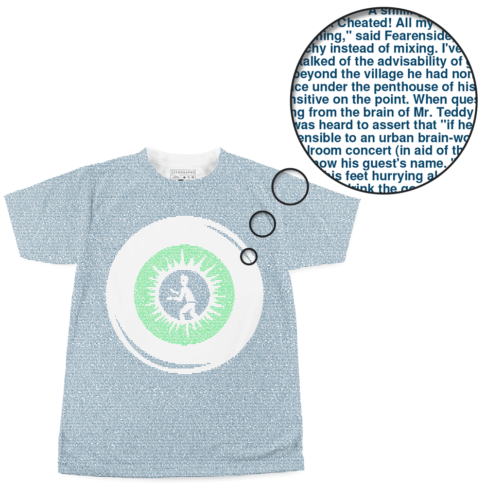 Litographs | The Invisible Man | Book T-Shirt