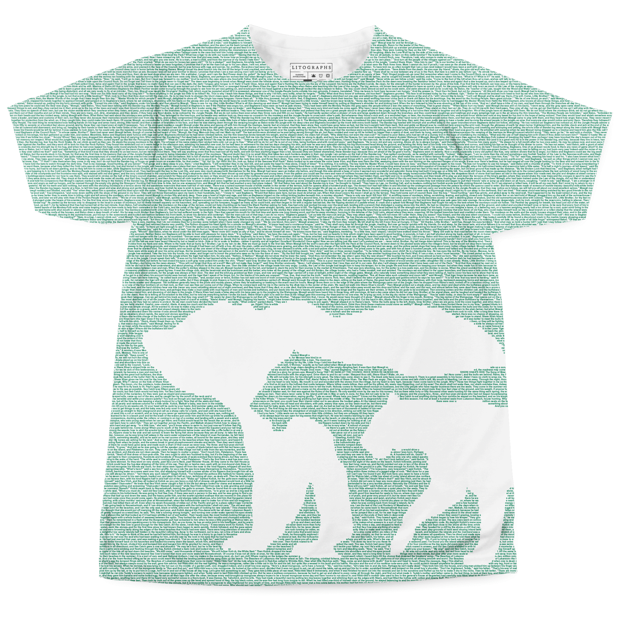 Litographs | The Jungle Book | Book T-Shirt