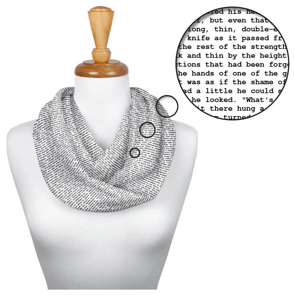 Litographs | The Metamorphosis | Book Scarf