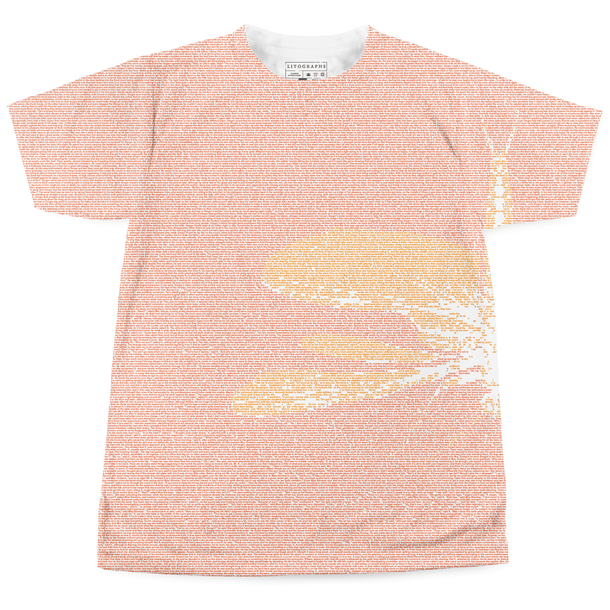 Litographs | The Metamorphosis | Book T-Shirt