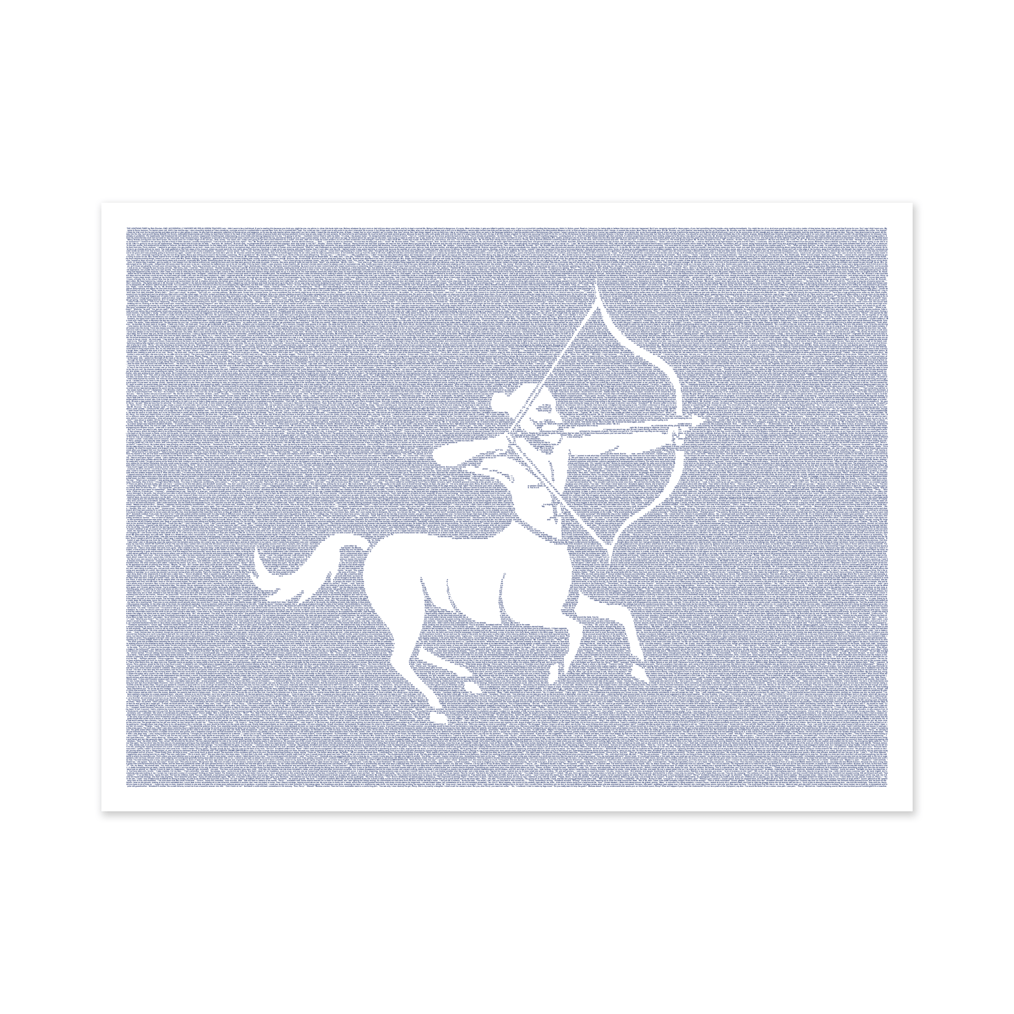 Litographs | Percy Jackson & the Olympians: The Lightning Thief | Book ...