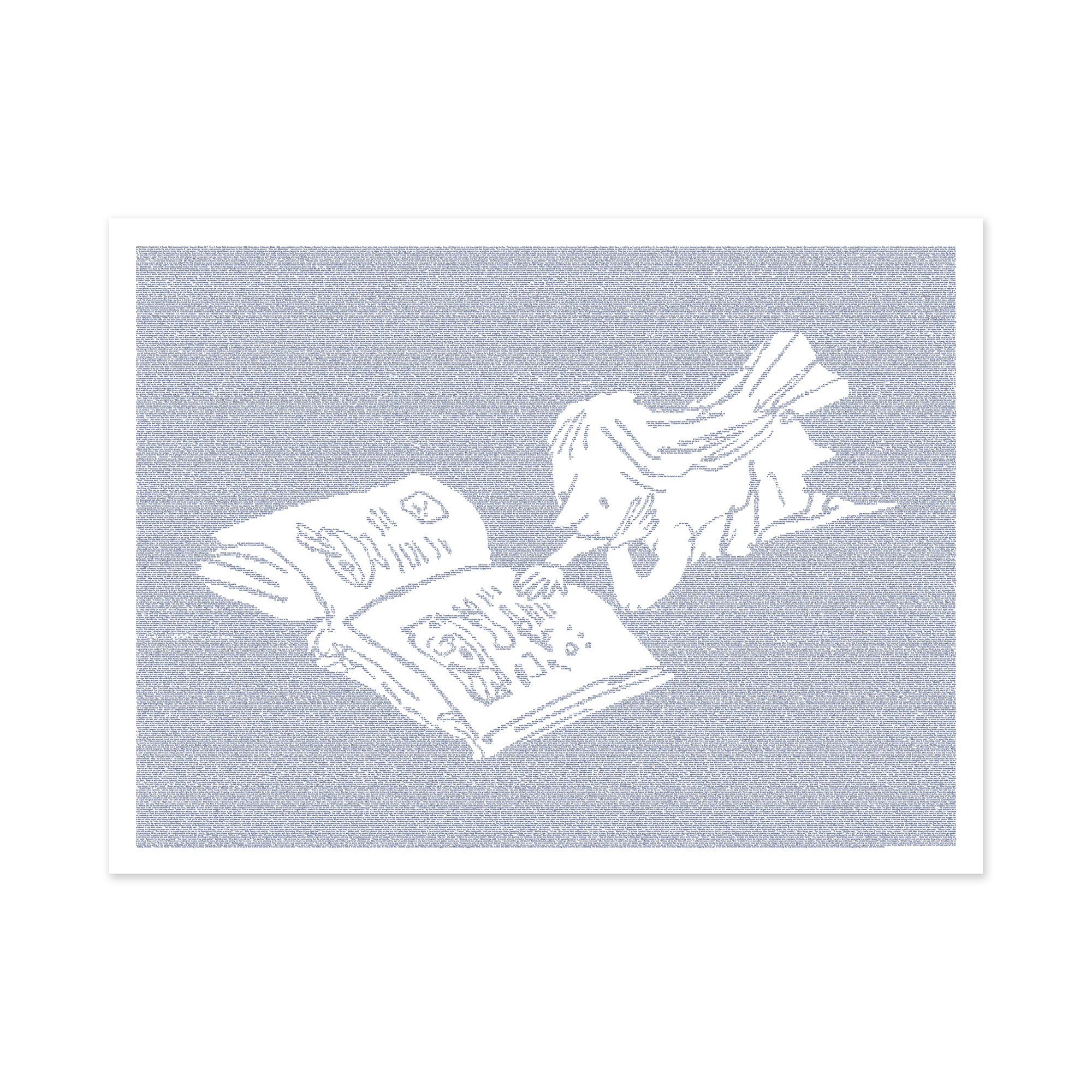 Litographs | Matilda | Book Poster