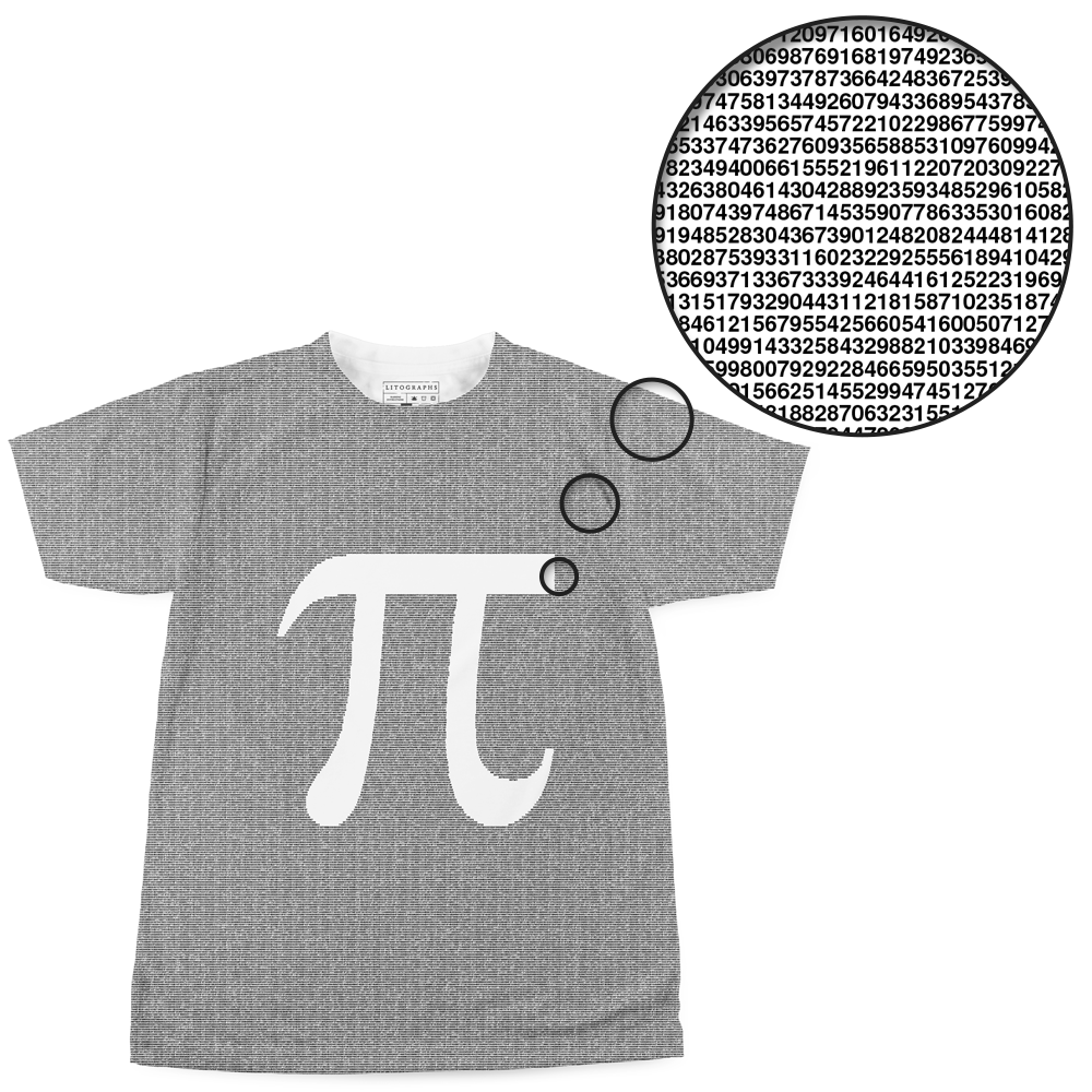 Litographs | Pi | Book T-Shirt