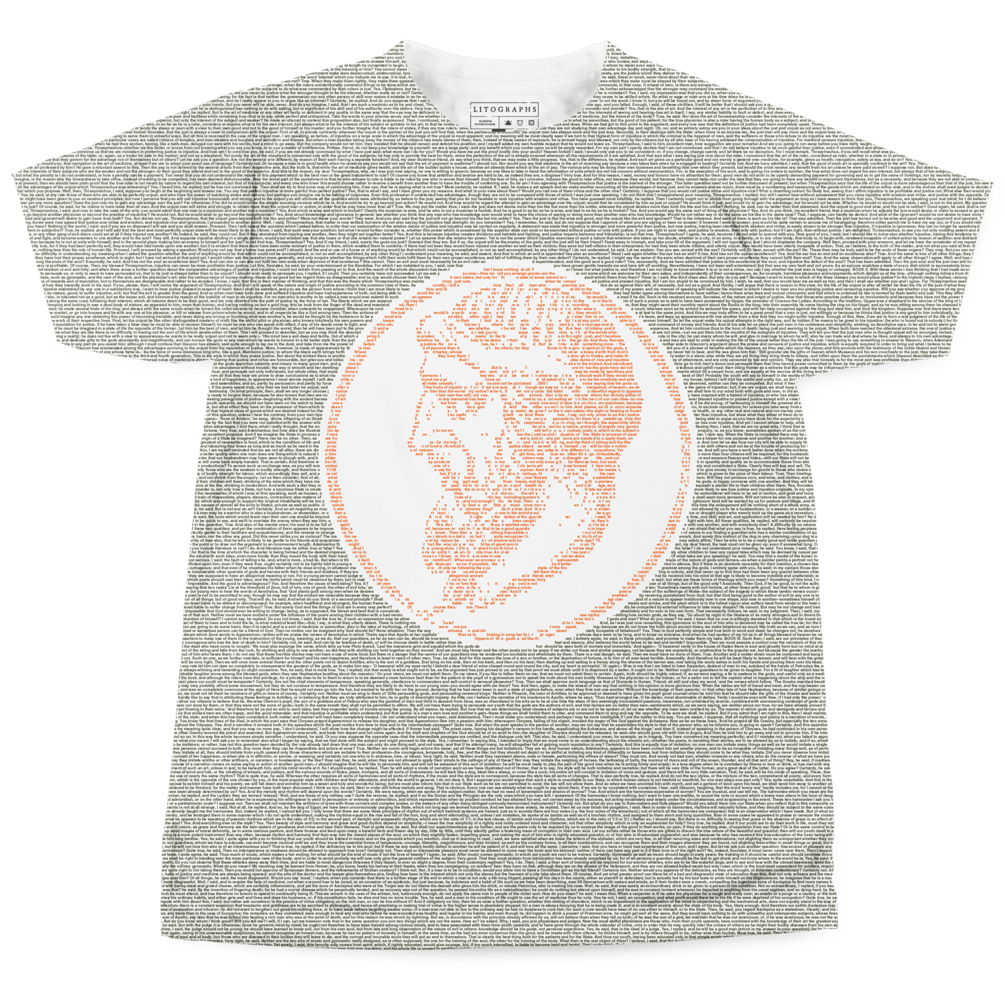 Litographs | The Republic | Book T-Shirt
