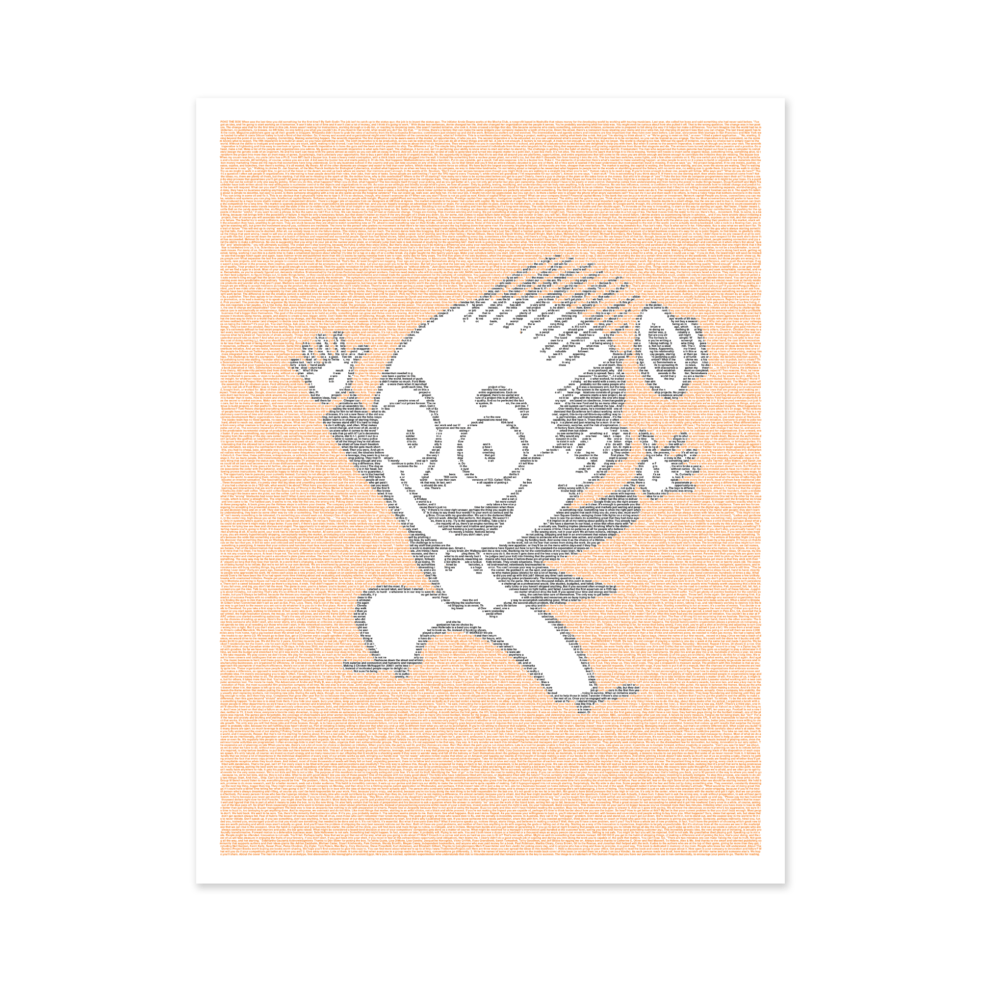 Litographs | Poke the Box | Book Poster