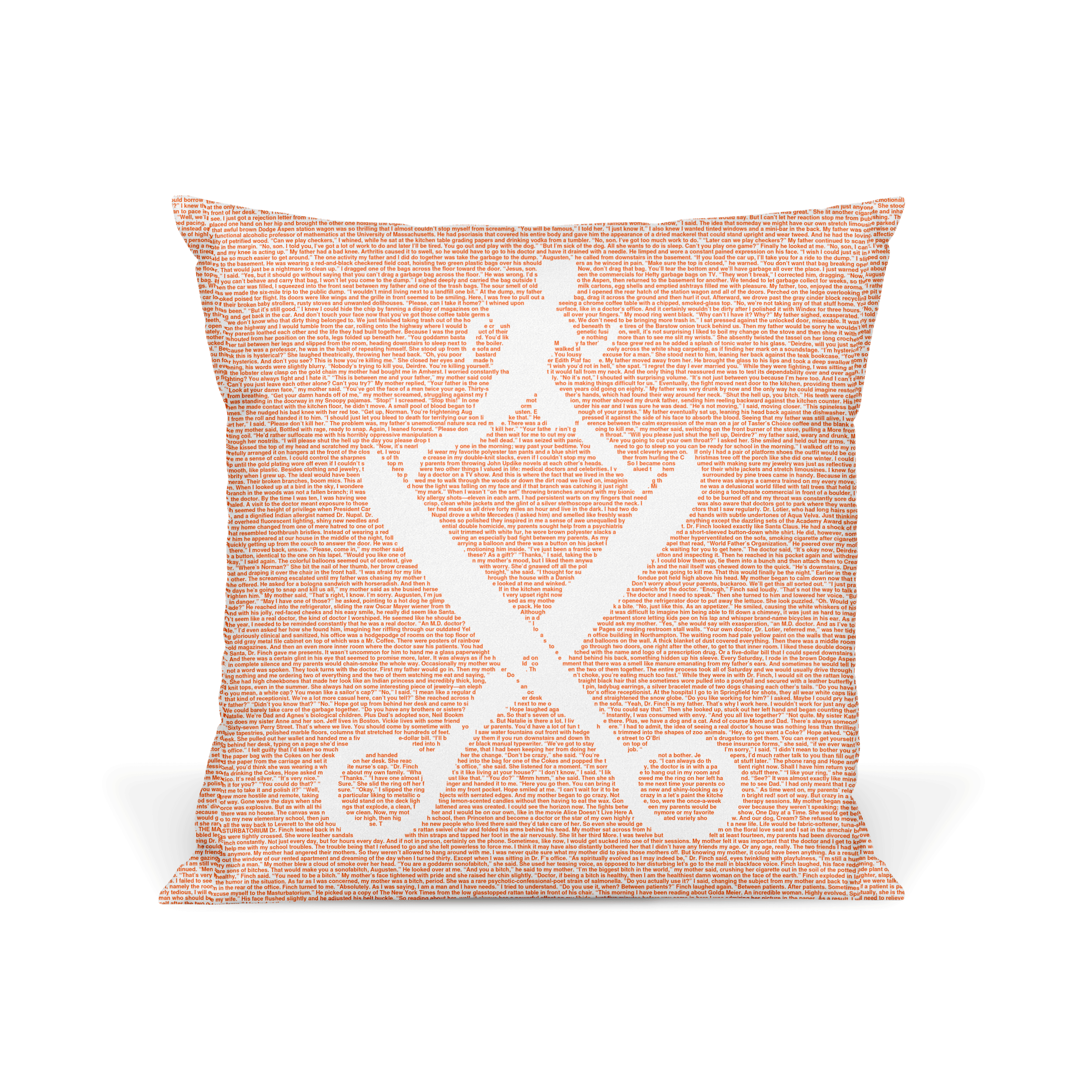 Litographs | Running with Scissors | Book Pillow