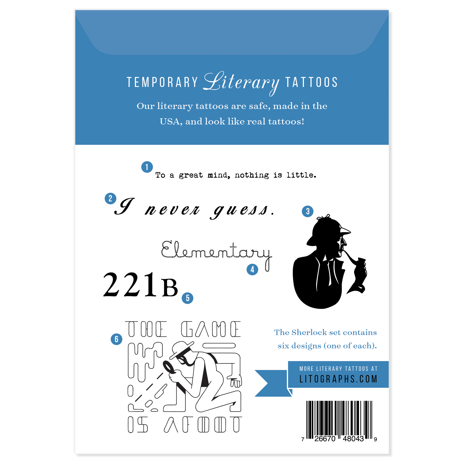 Sherlock Elementary Tattoos