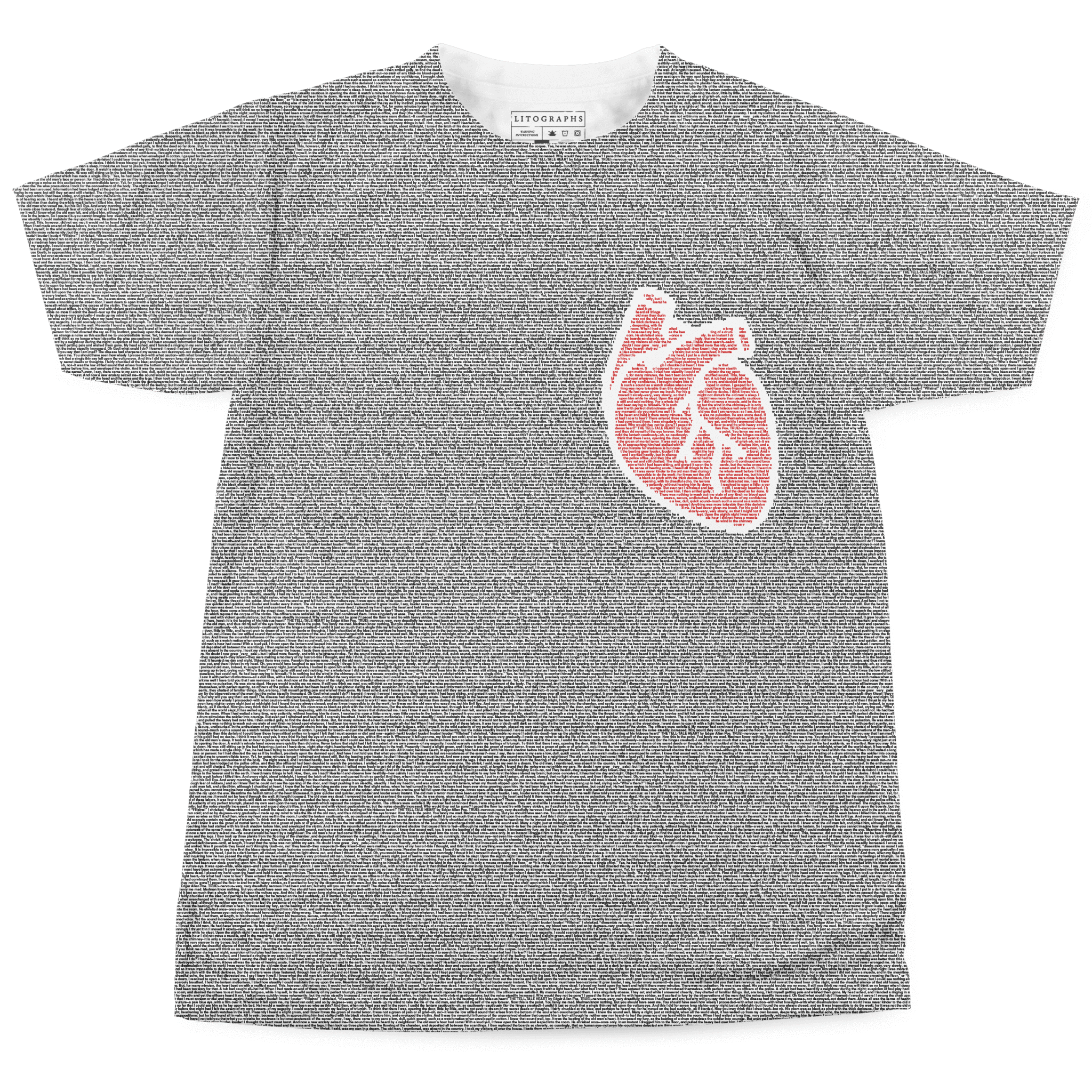 Litographs | The Tell-Tale Heart | Book T-Shirt