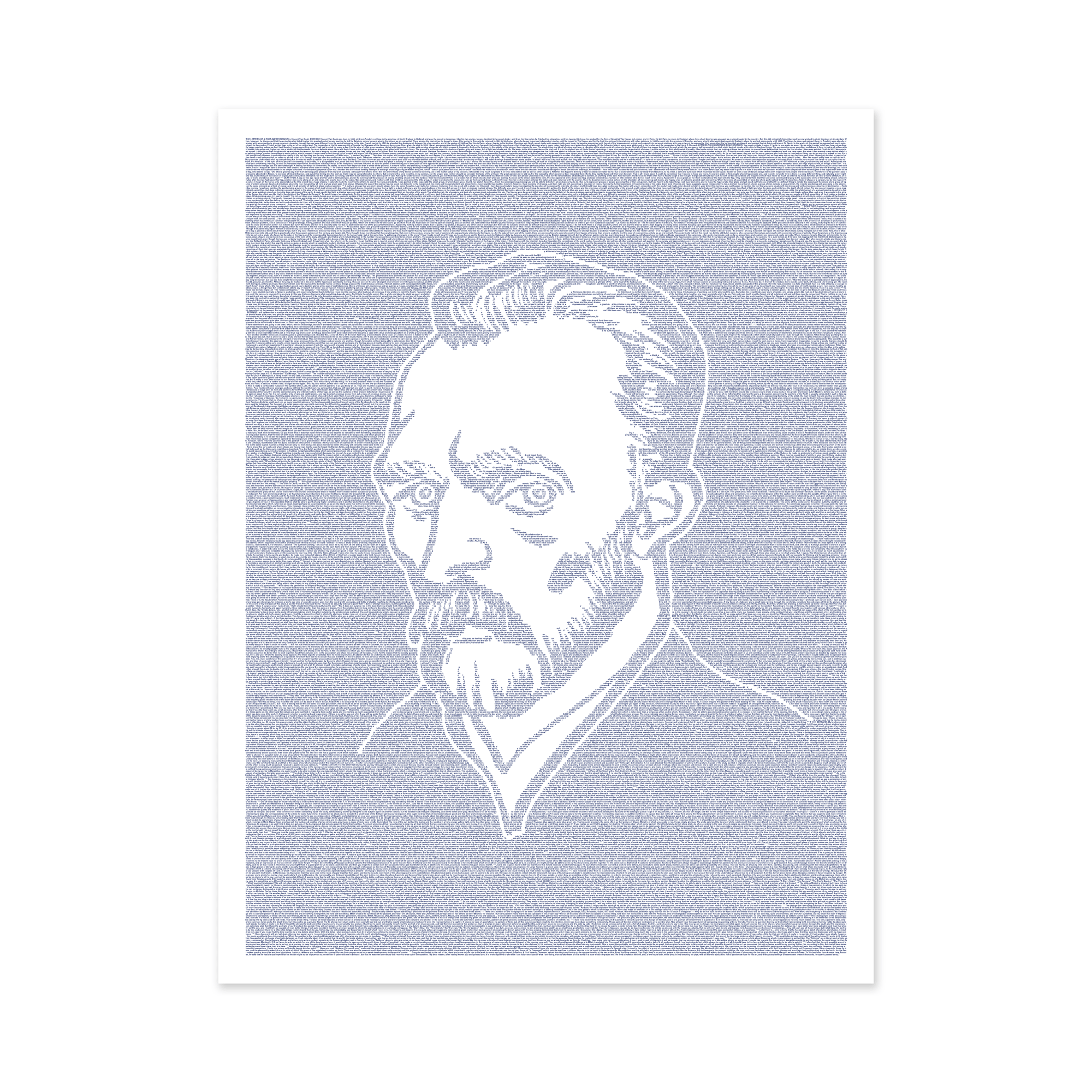 Litographs | The Letters of a Post-Impressionist | Book Poster