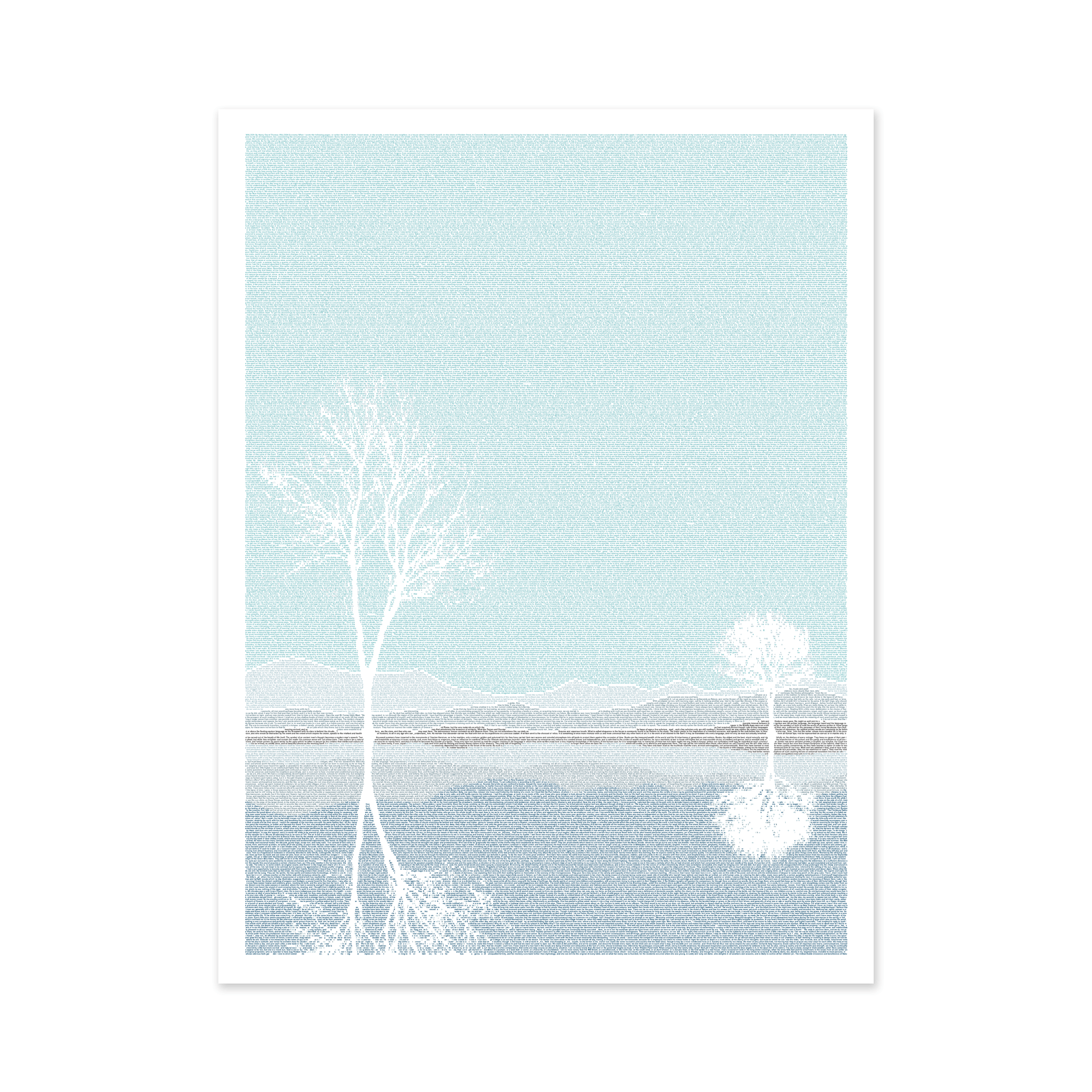 Litographs | Walden | Book Poster